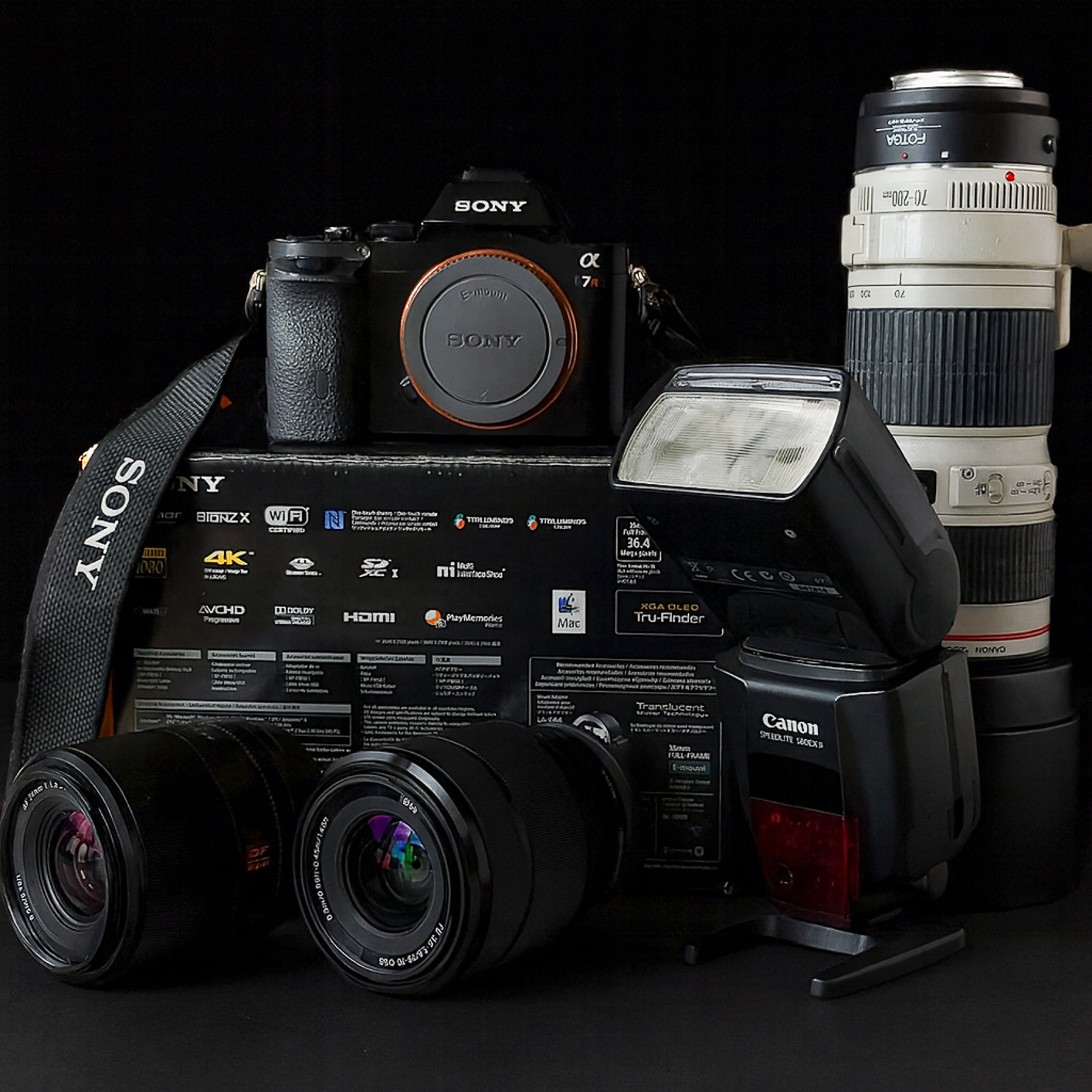 Komplett SONY fotós felszerelés eladó - HardverApró