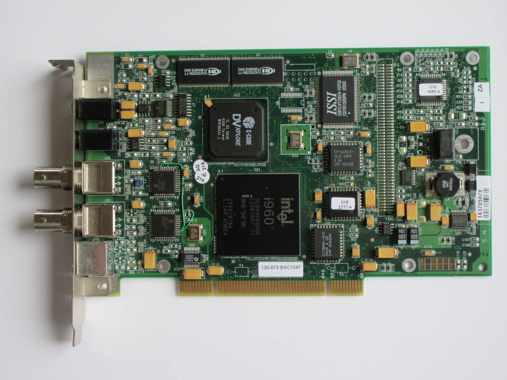 optibase MPEG9500 PCI videodigitalizáló kártya, i960 CPU - HardverApró