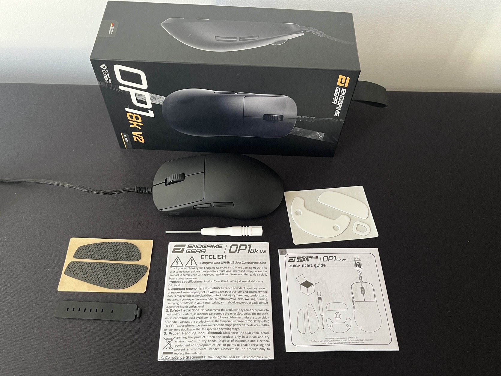 Endgame Gear OP1 8K V2 Black gaming egér - HardverApró