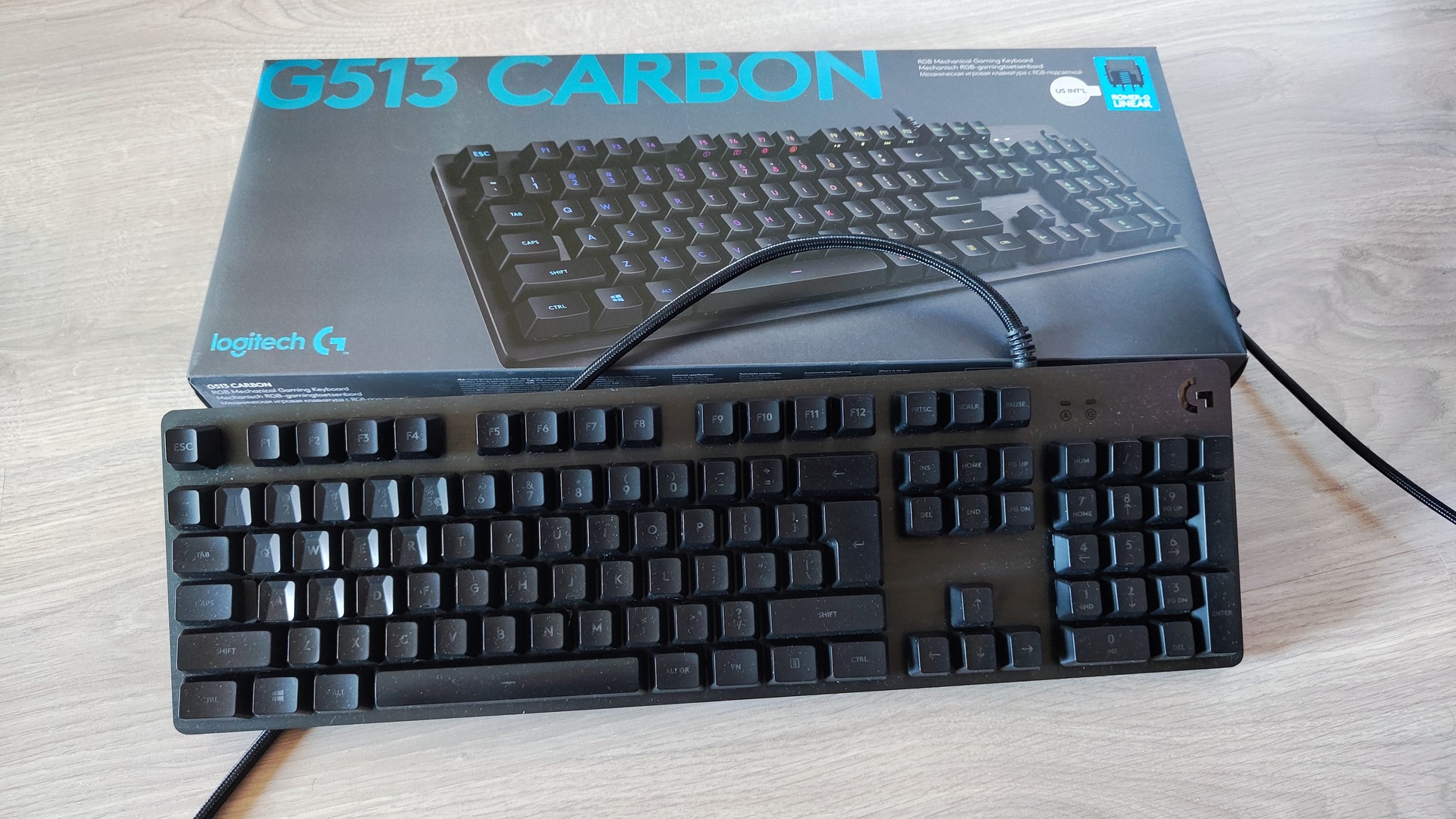 Logitech G513 Carbon - Romer G linear 920-008857 - HardverApró