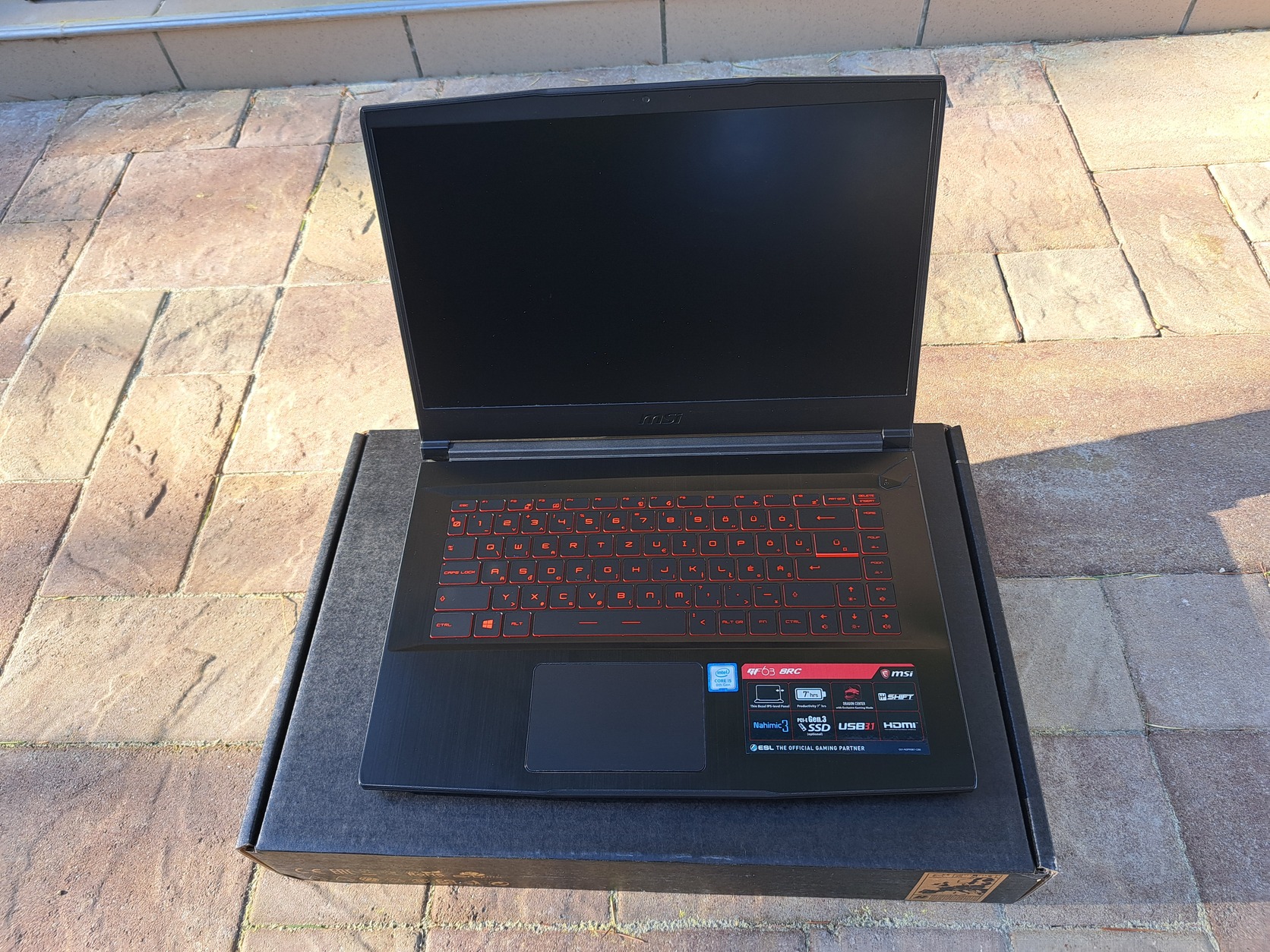 MSI GF63 8RC // Intel Core i5 8300H, 15,6", 1920 1080, 16 GB RAM, NVIDIA GeForce GTX 1050 ...