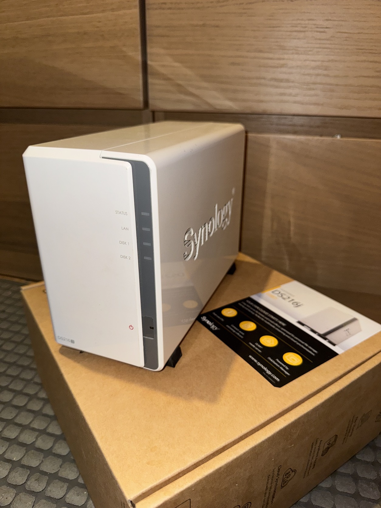 Synology DS216J + 2x2TB WD Red - HardverApró