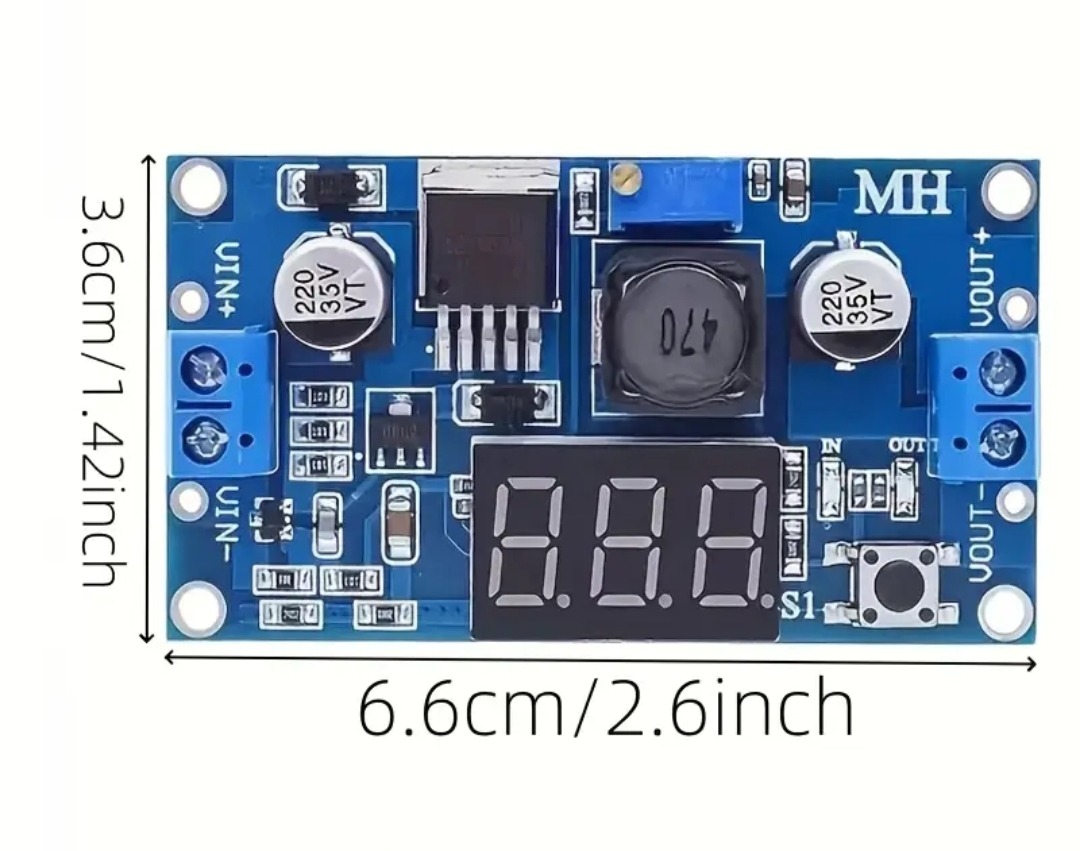AOICRIE LM2596 DC DC Buck Converter Modul - HardverApró
