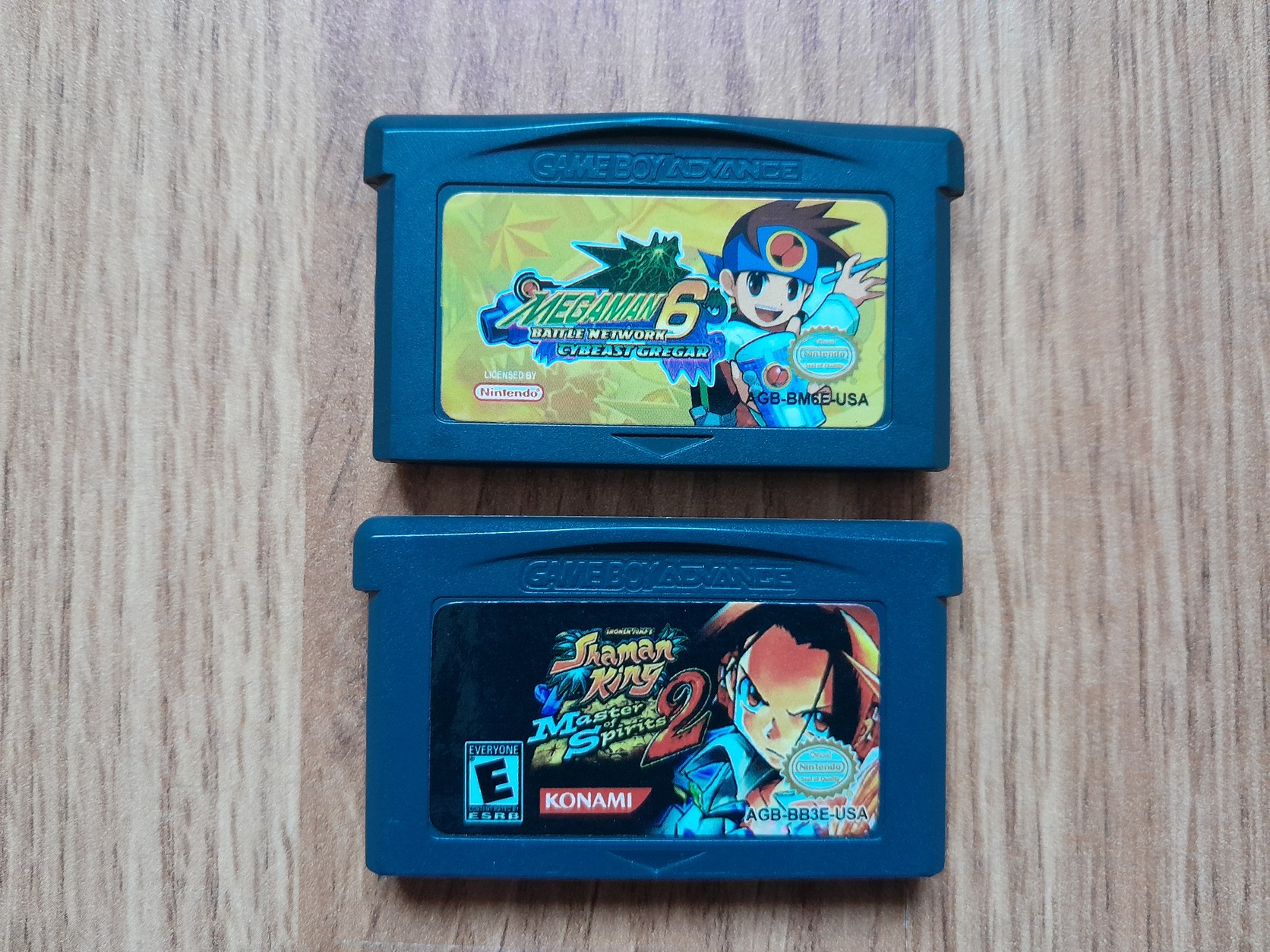 Game Boy Advance bootleg játékok: Shaman King, Mega Man - HardverApró