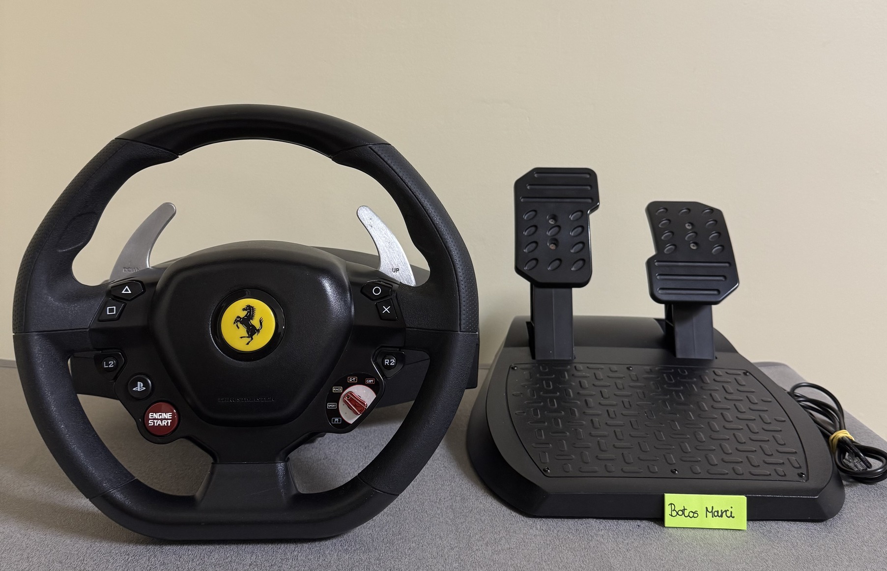 Újszerű Thrustmaster T80 Ferrari 488 GTB Edition kormány PS4/PS5/PC ...