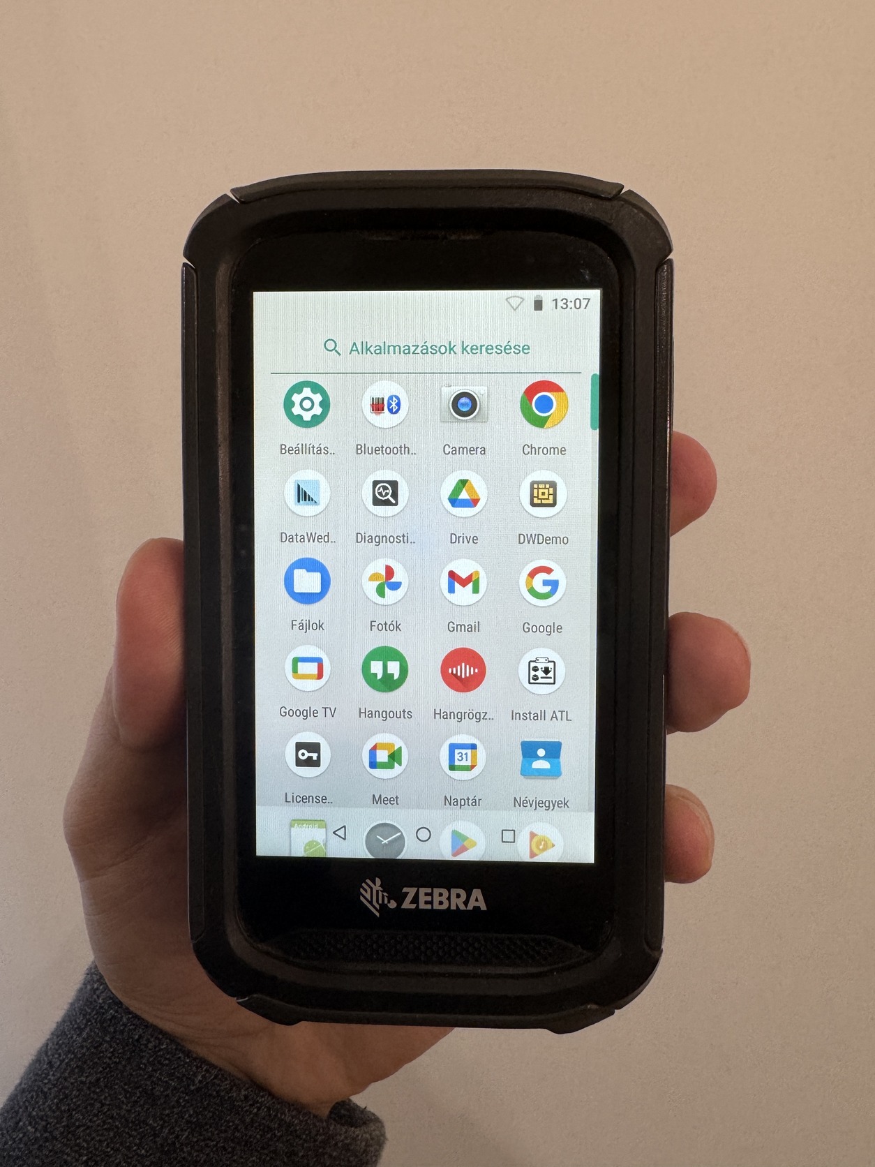 Zebra TC20 vonalkód leolvasó TC200J Android szkenner PDA - HardverApró