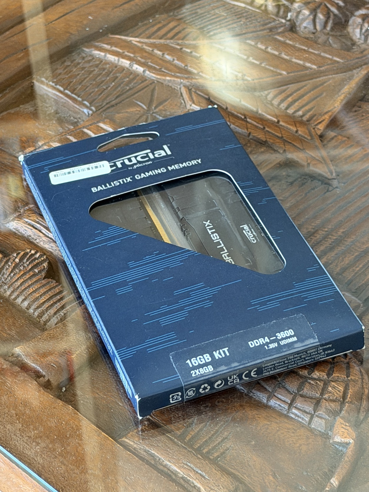 Crucial Ballistix / BL2K8G36C16U4B / DDR4 / 2 x 8 GB / 3600 MHz / CL 16 ...