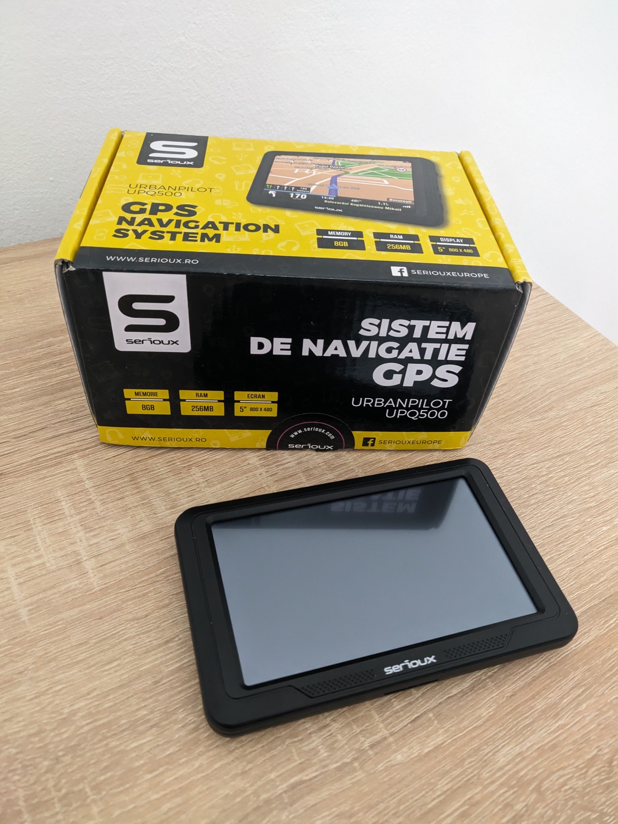 Serioux Urban Pilot UPQ500 GPS navigáció - HardverApró