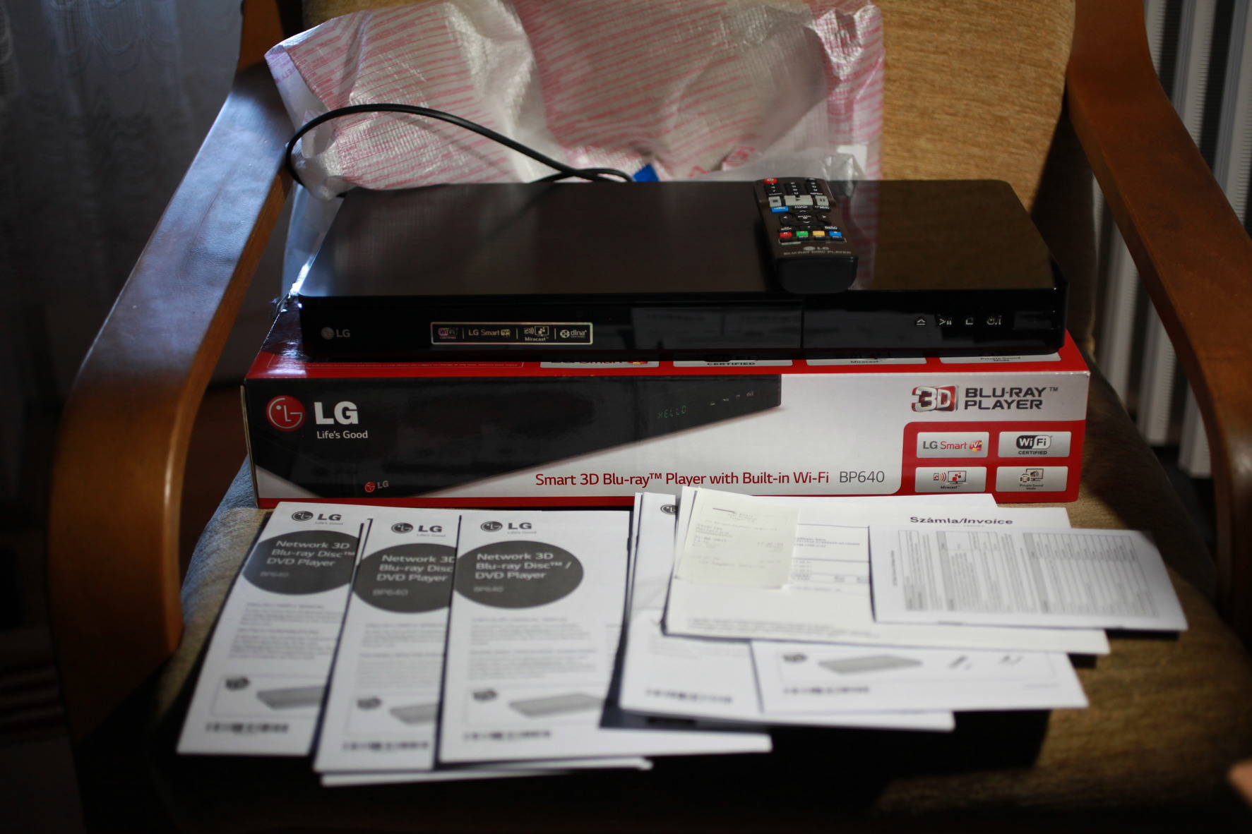 LG BP 640 Blu ray lejátszó éls USB média lejátszó - HardverApró