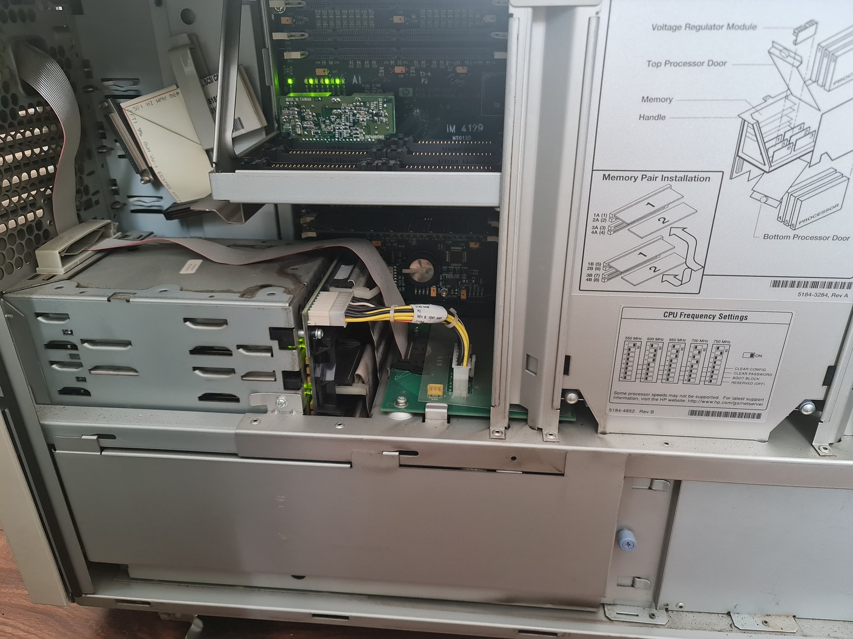 HP 6 processzoros Pentium3 SLOT2 Xeon gép - HardverApró
