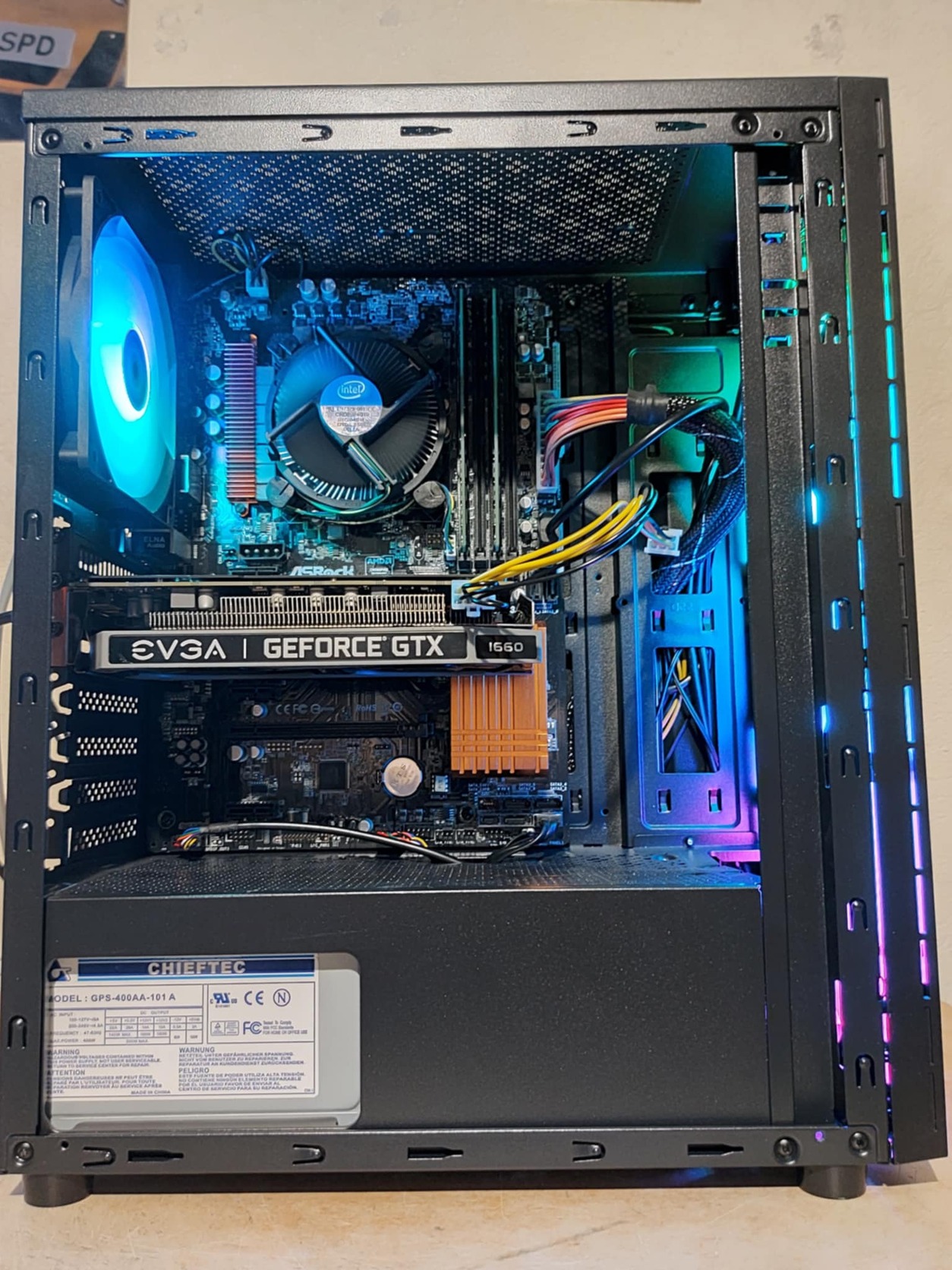 7.Gen i5-ös Gamer PC! Core i5 7500 / 16GB DDR4 / EVGA GTX 1660 6GB OC ...