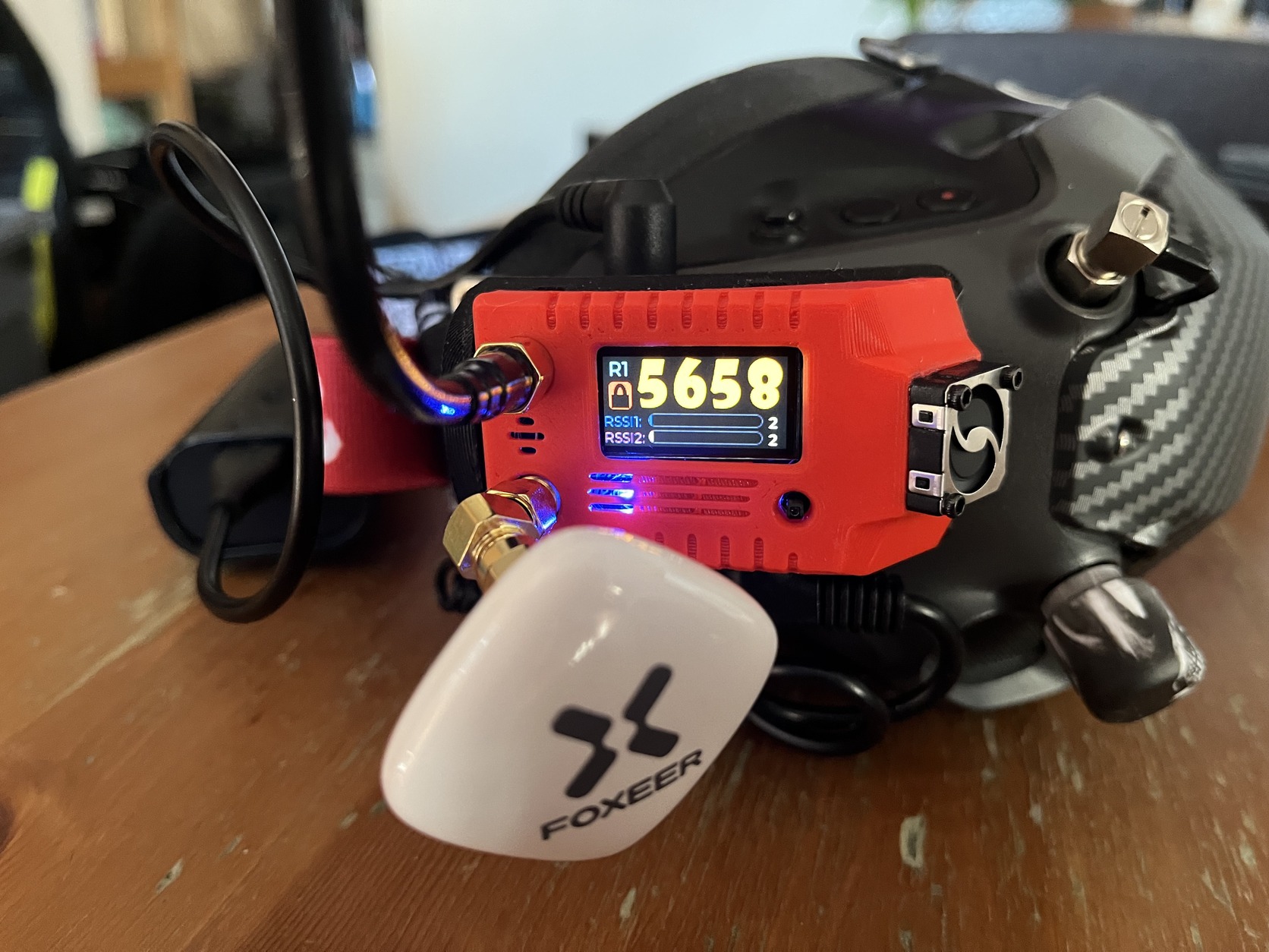 DJI goggles v1 FPV szemüveg Analóg modullal - HardverApró