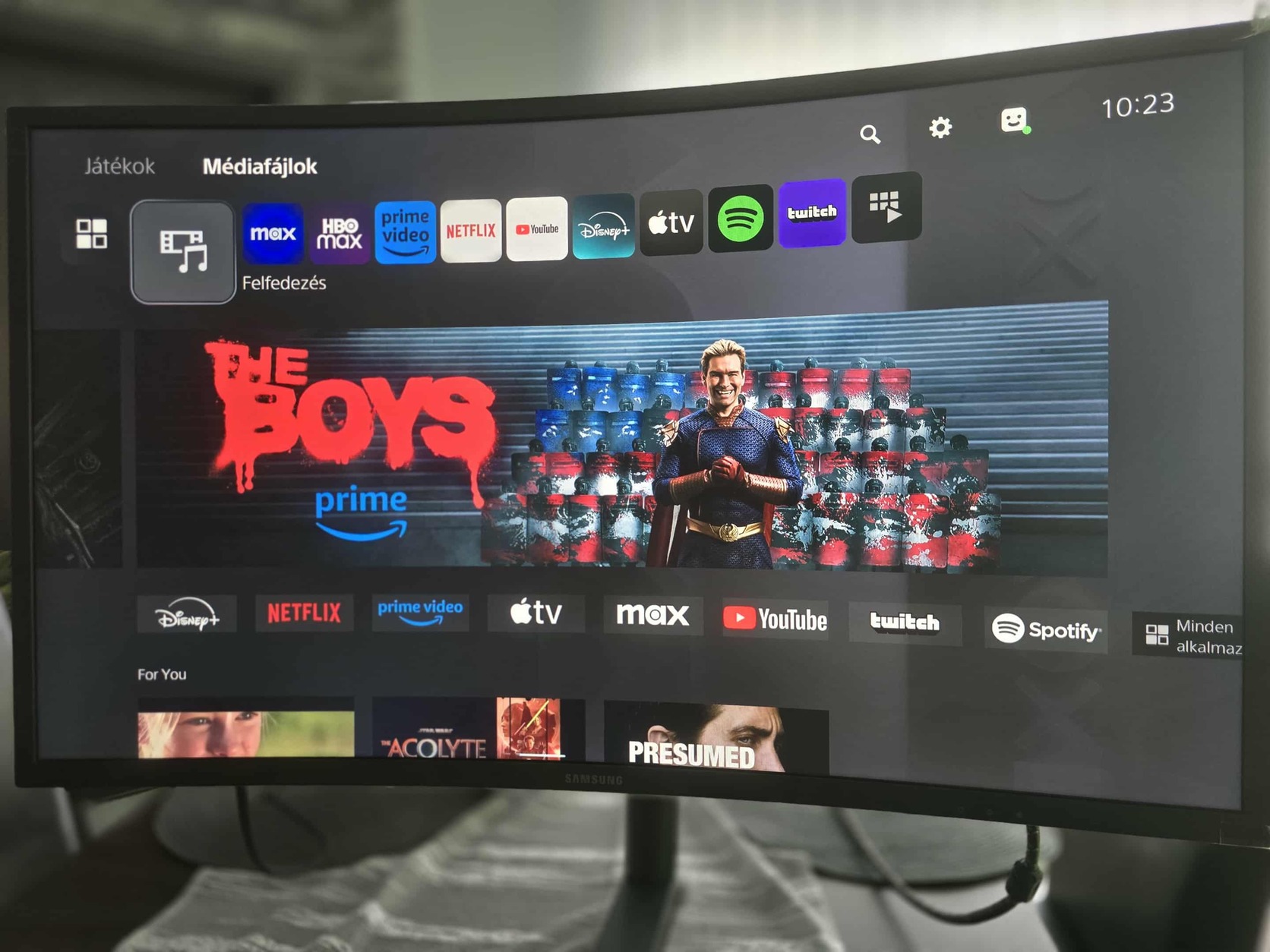 Samsung C32 HG70 - 1ms 144Hz 32" - HardverApró