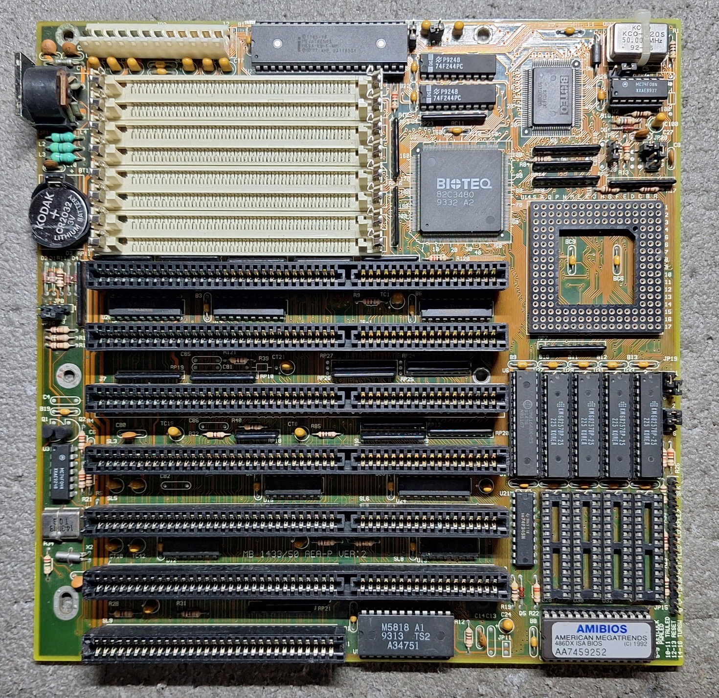Biostar MB-1425/33 Socket 1-es alaplap - HardverApró