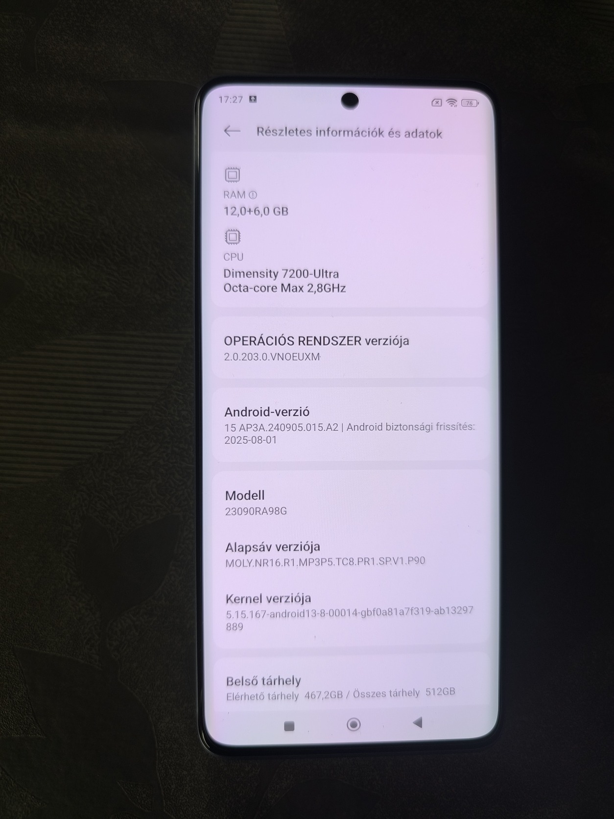 Xiaomi Redmi Note 13 Pro+ Vadonat új LILA 12/512GB - HardverApró