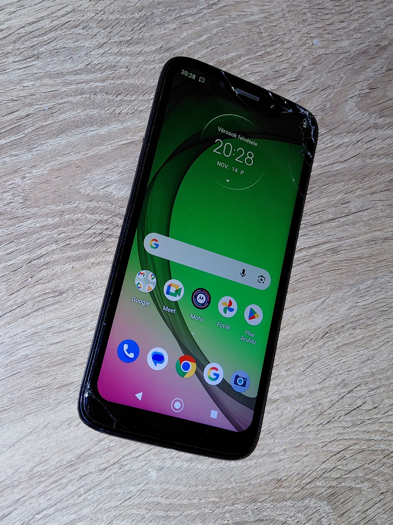 Motorola g7 play okostelefon, sérült - HardverApró