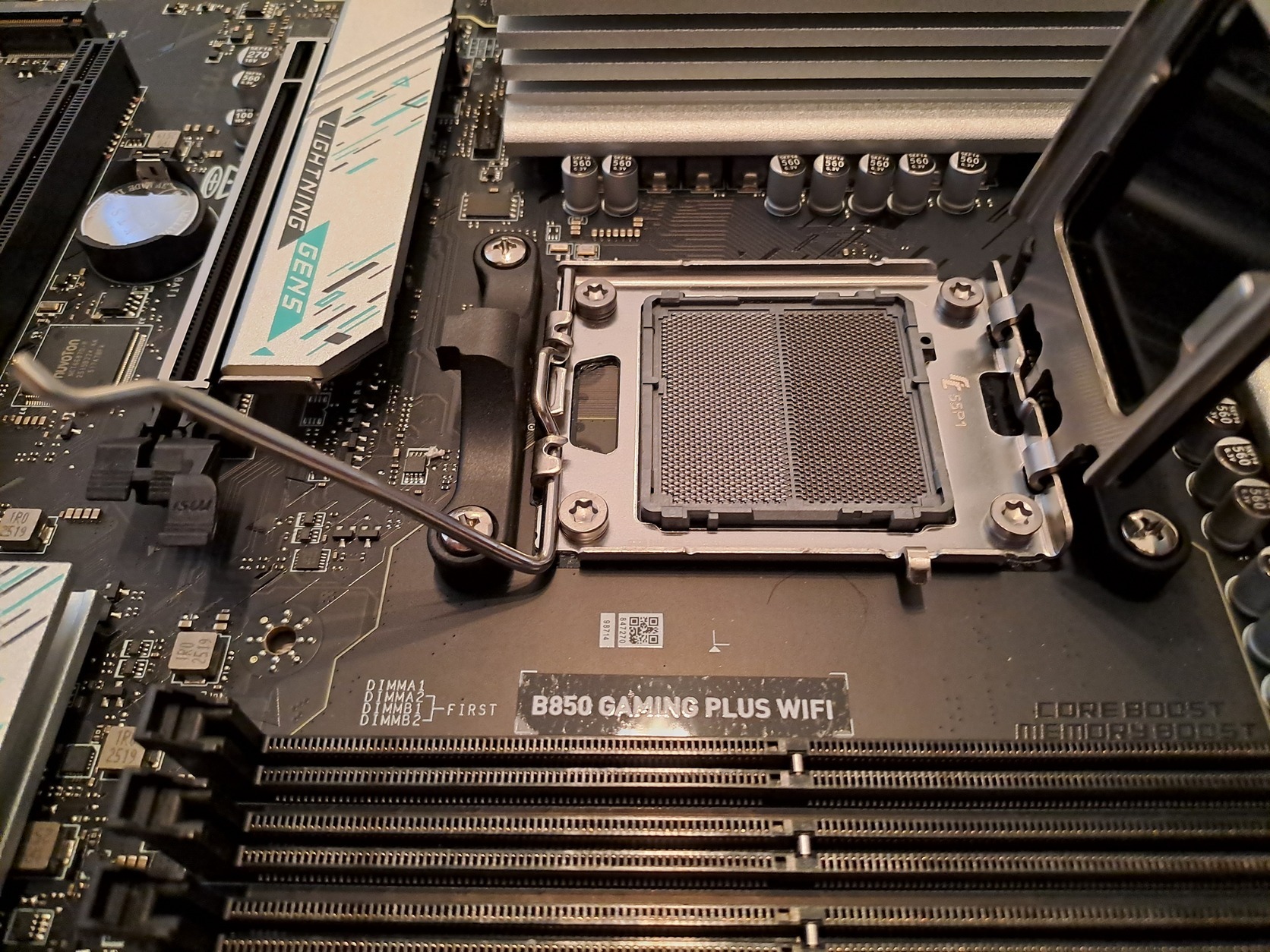 Új Ryzen 5 7500F + új 32 Gb DDR5 6000 KIT + új MSI B850 GAMING PLUS ...