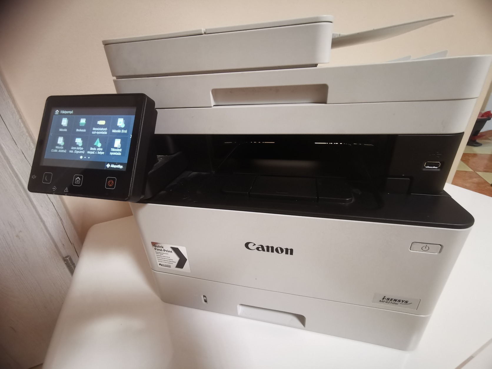 Canon i-SENSYS MF421dw nyomtató, szkennelés + másolás funkcióval ...