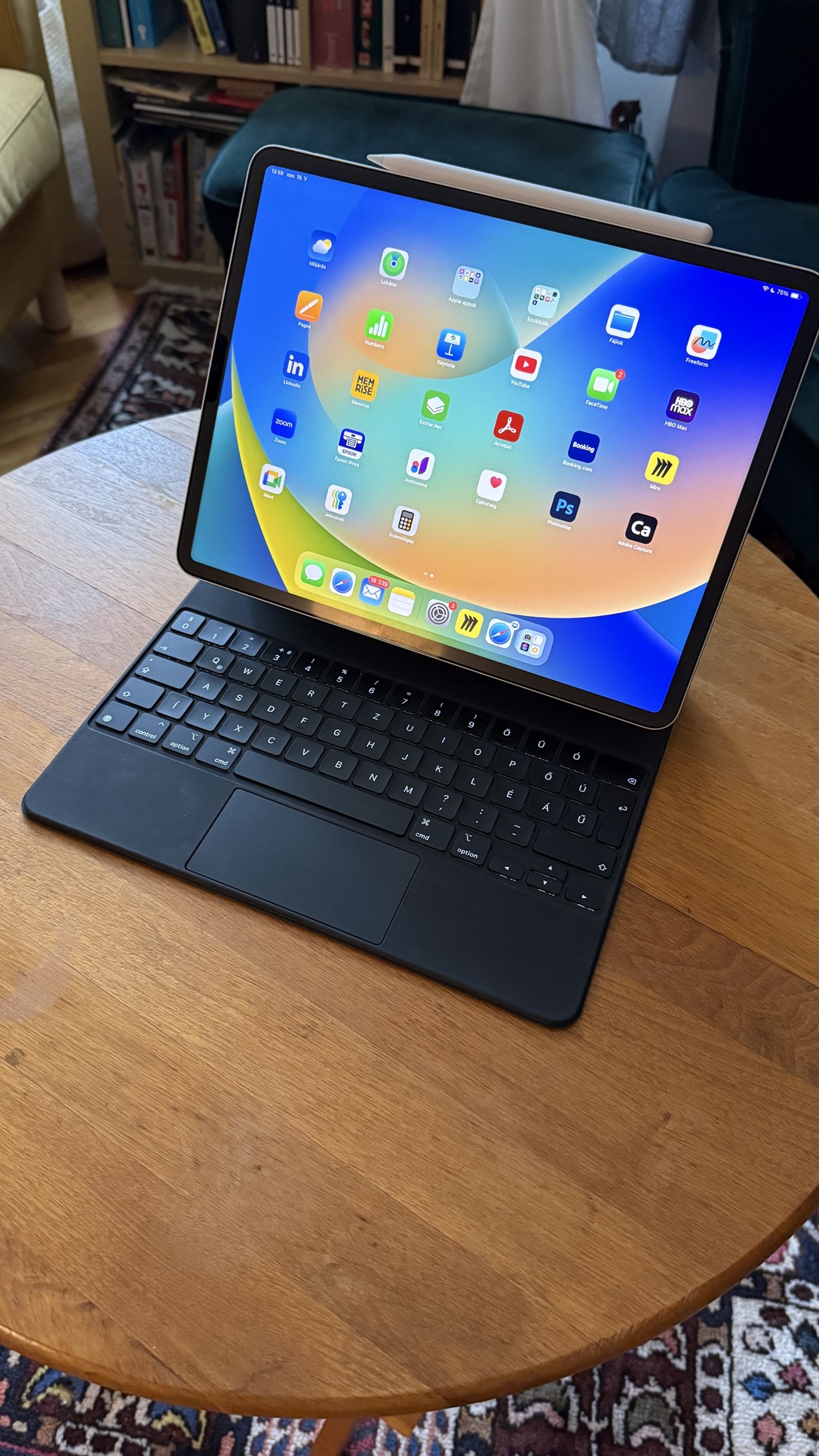 IPad Pro 12.9" (6. Gen) MNXT3HC/A / M2 / Asztro / Wifi / 256GB / Magic ...