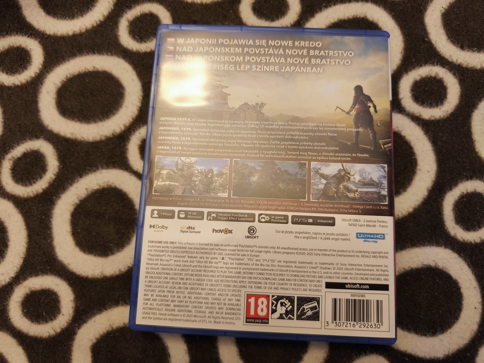 Assasin's Creed Shadows PS5 új állapotban,csak kipróbált - HardverApró