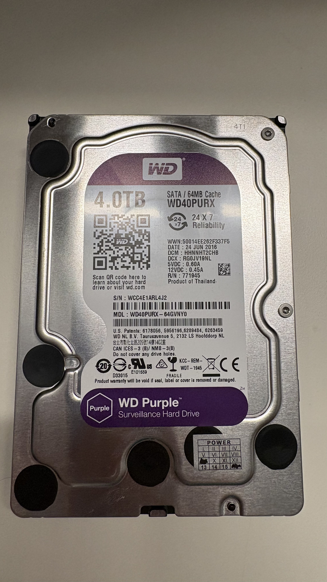 WD Purple 4TB szektorhibák - HardverApró