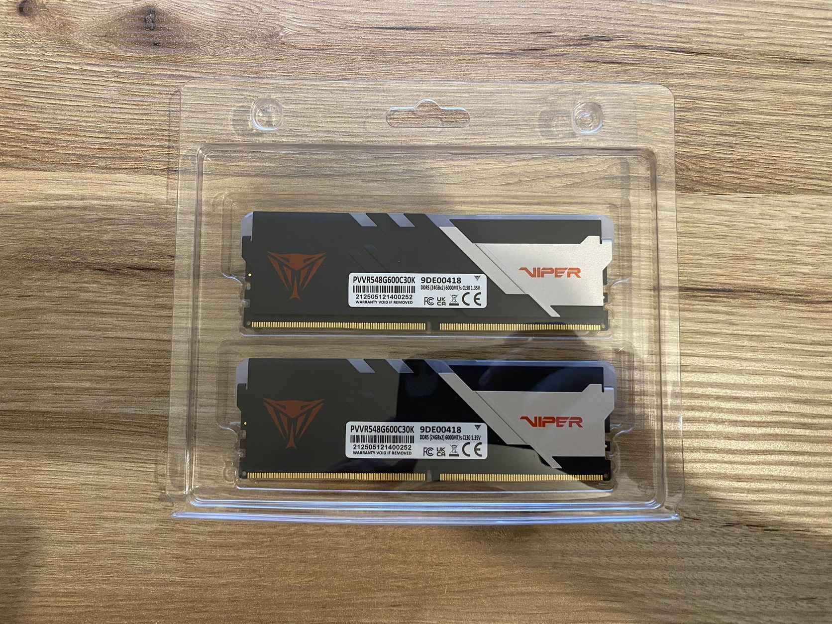Patriot Viper Venom RGB 48GB(2x24GB) KIT DDR5 6000Mhz CL30 - HardverApró