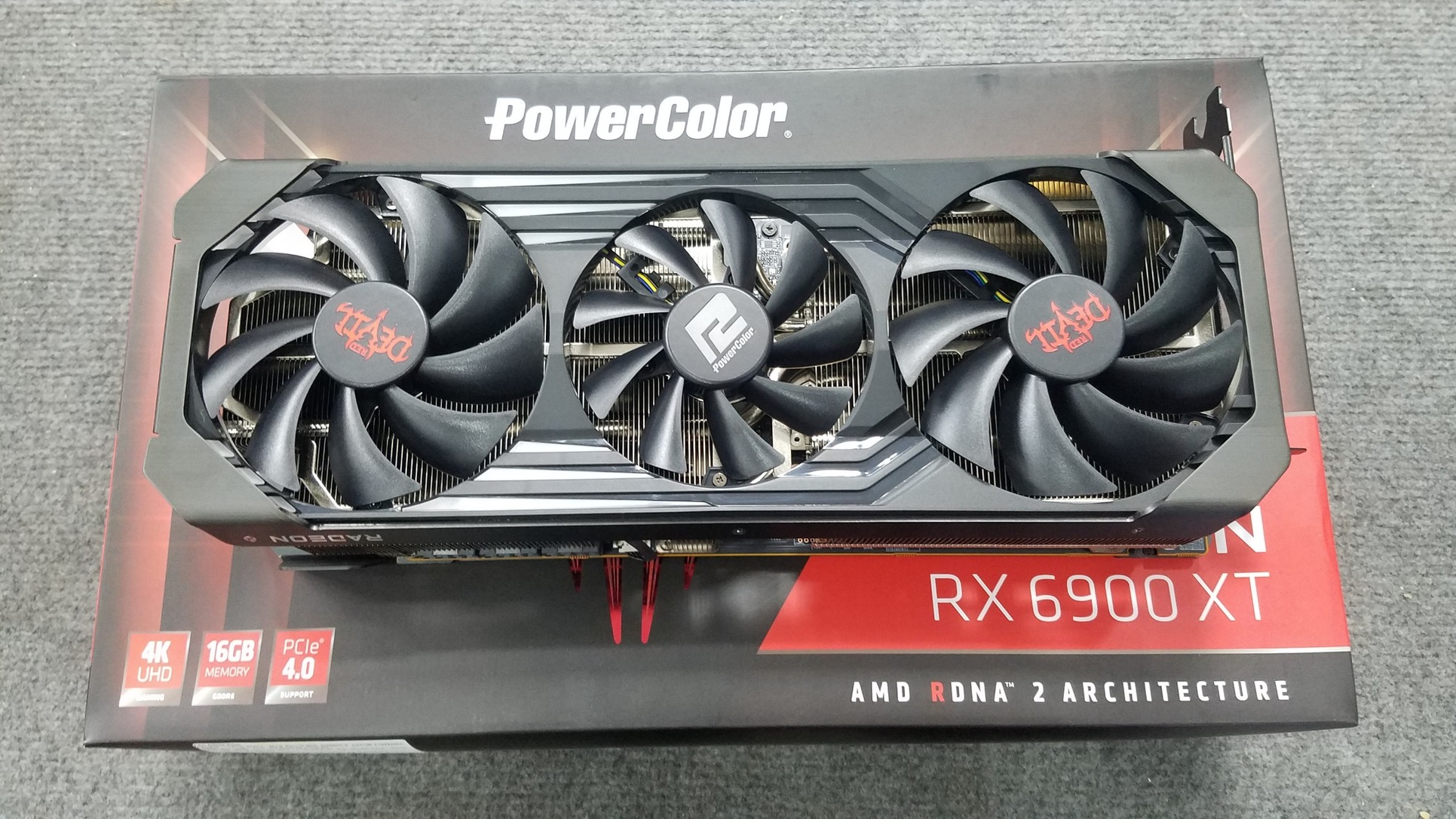 PowerColor Radeon RX 6900 XT Red Devil 16GB GDDR6 256bit OC LED ...