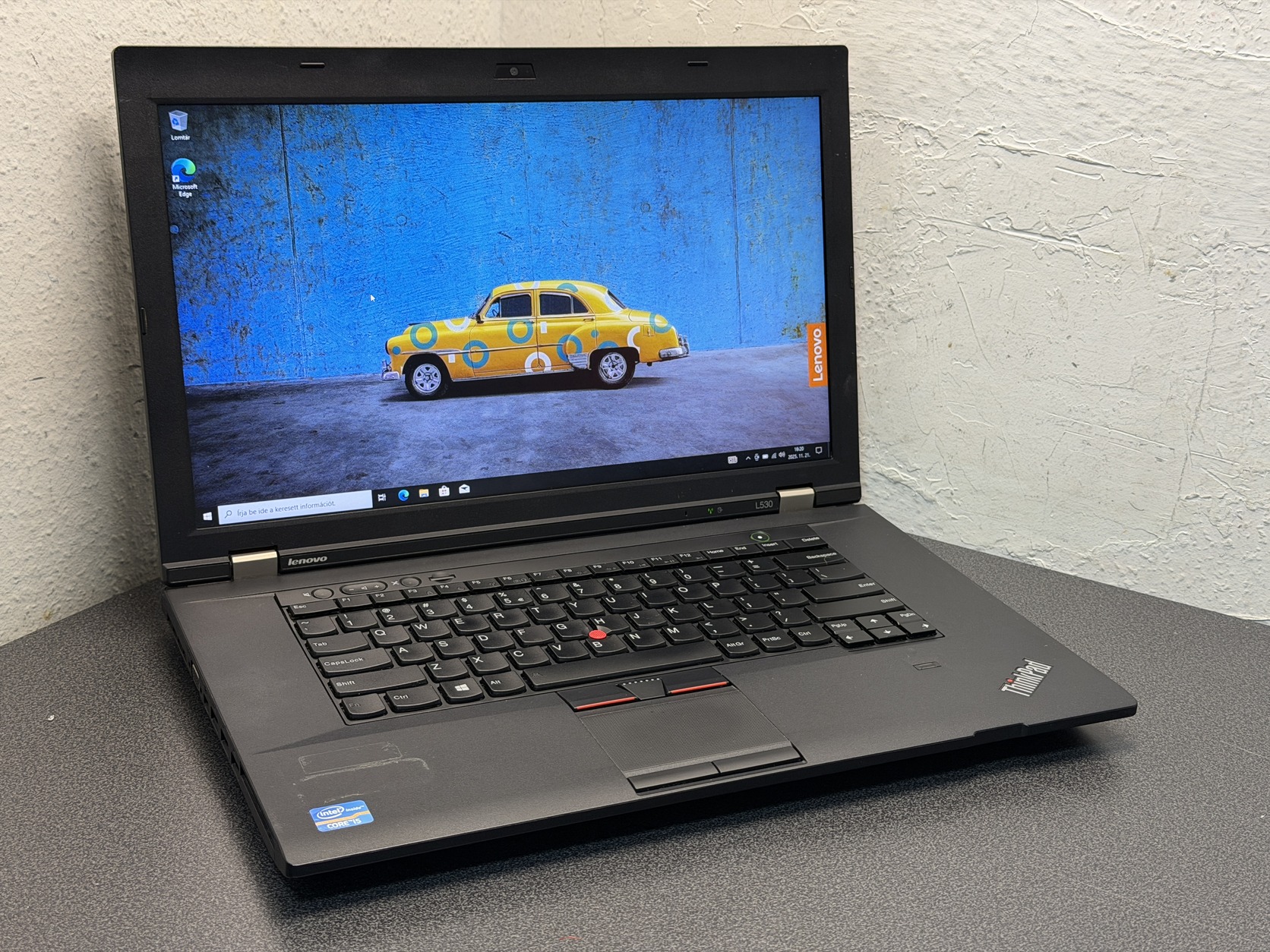 Bomba ár! Lenovo ThinkPad L530 - i5-3G I 8GB I 500GB +16SSD I 15,6" HD+ ...