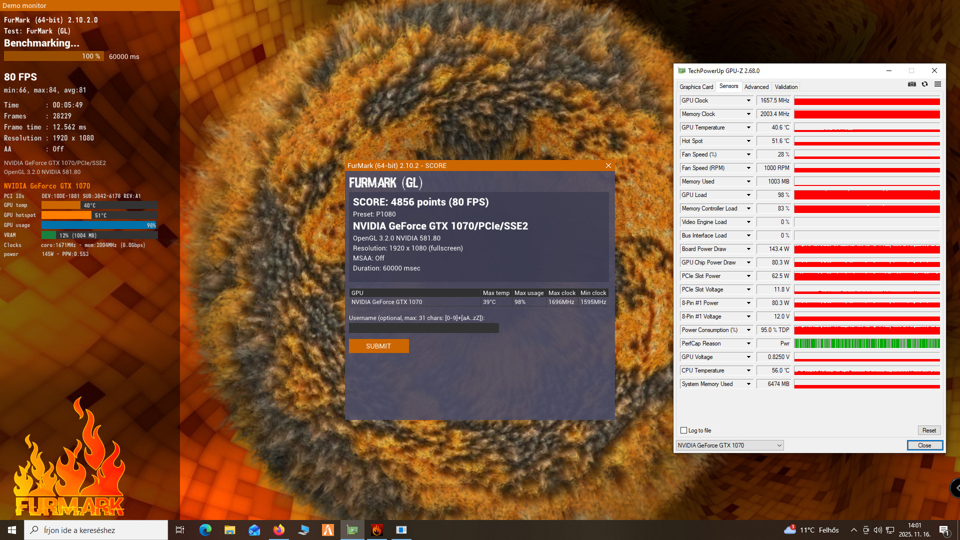 EVGA GeForce GTX 1070 GAMING HYBRID - HardverApró
