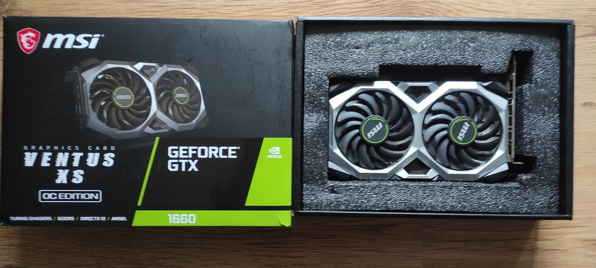 MSI Geforce GTX 1660 ventus XS OC EDITION 6GB - HardverApró