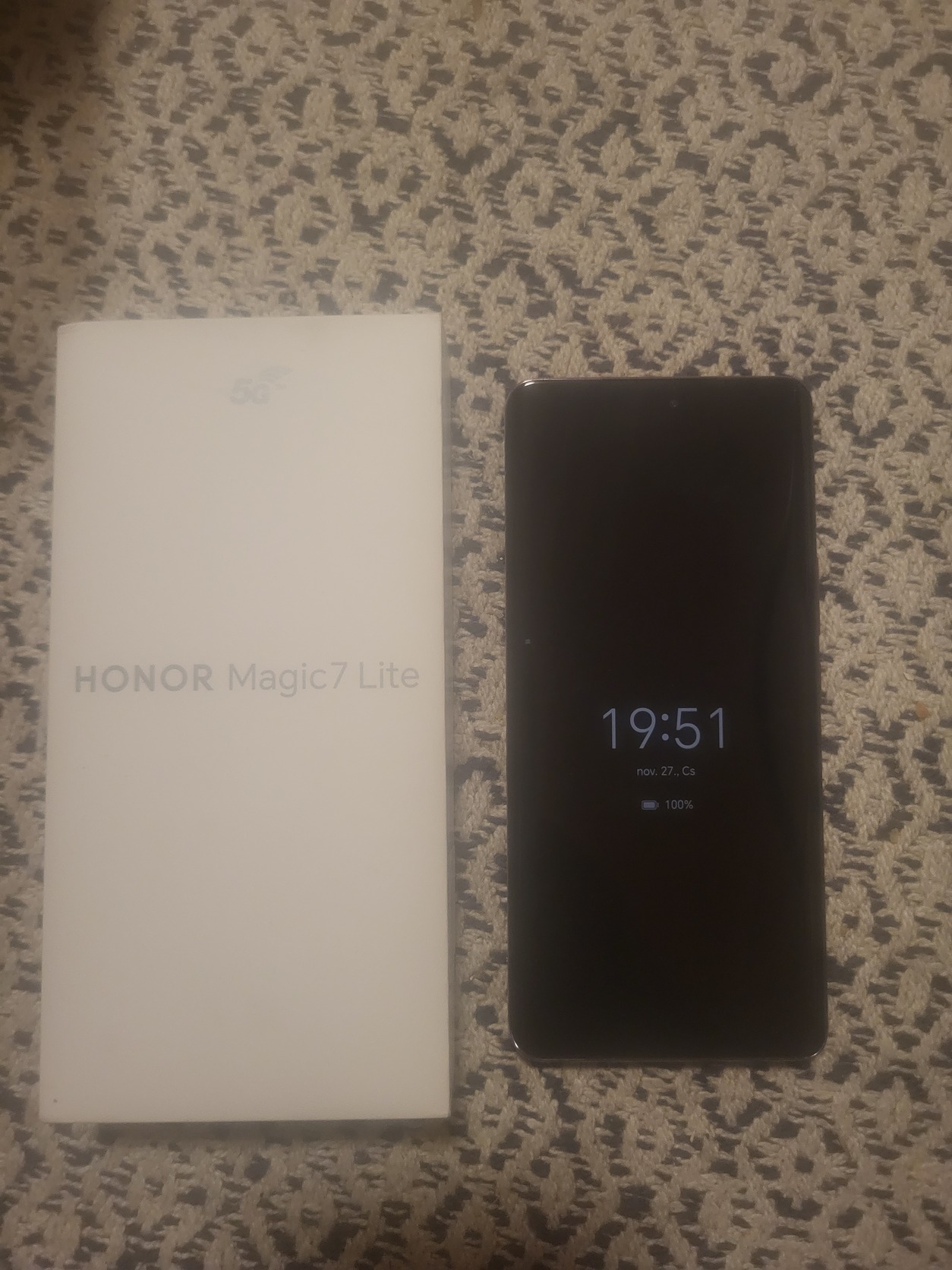 Honor Magic 7 Lite, a legnagyobb, 8/512 GB-os változat, garanciális ...