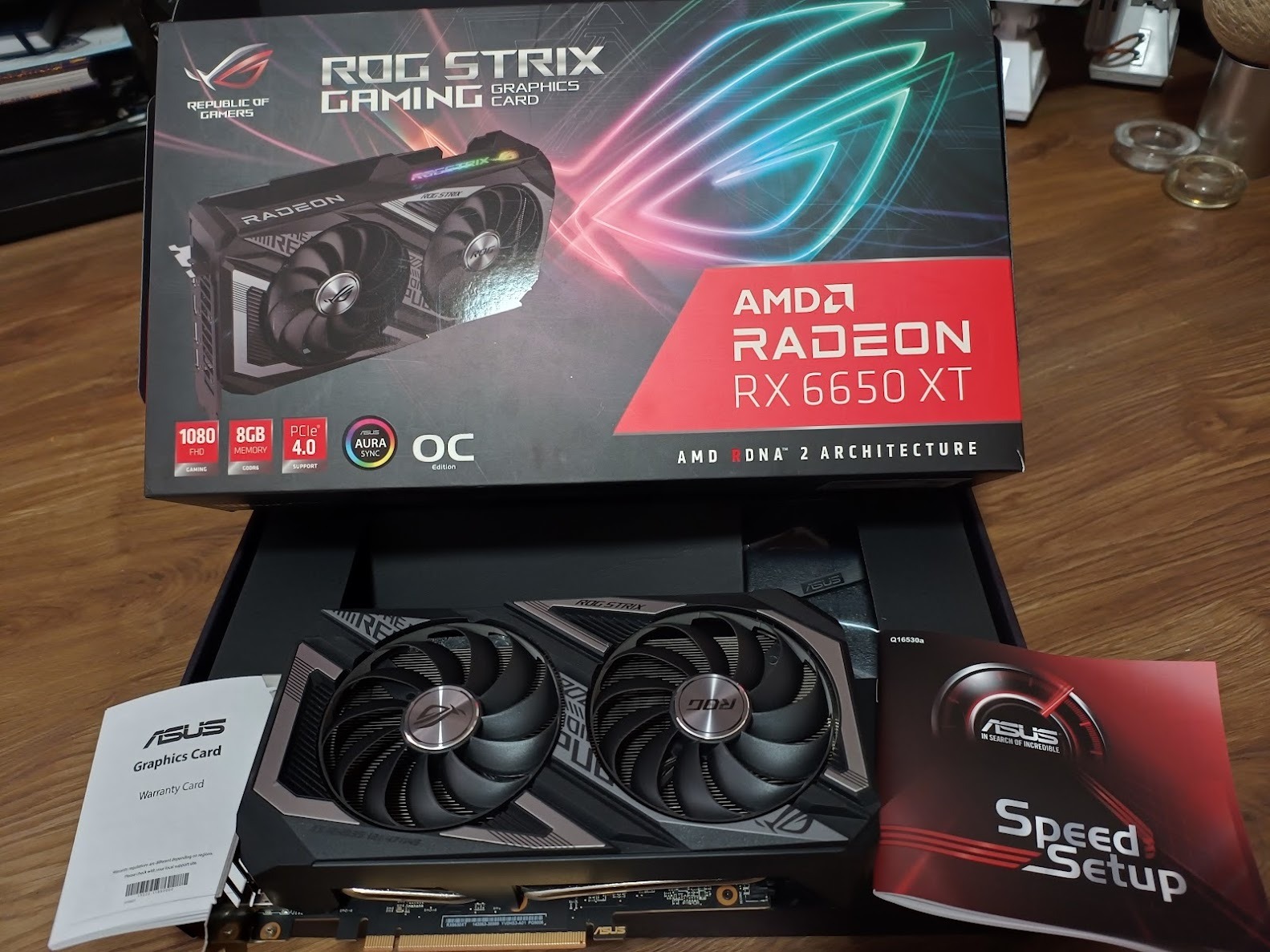 Asus Rx 6650 xt VGA - HardverApró