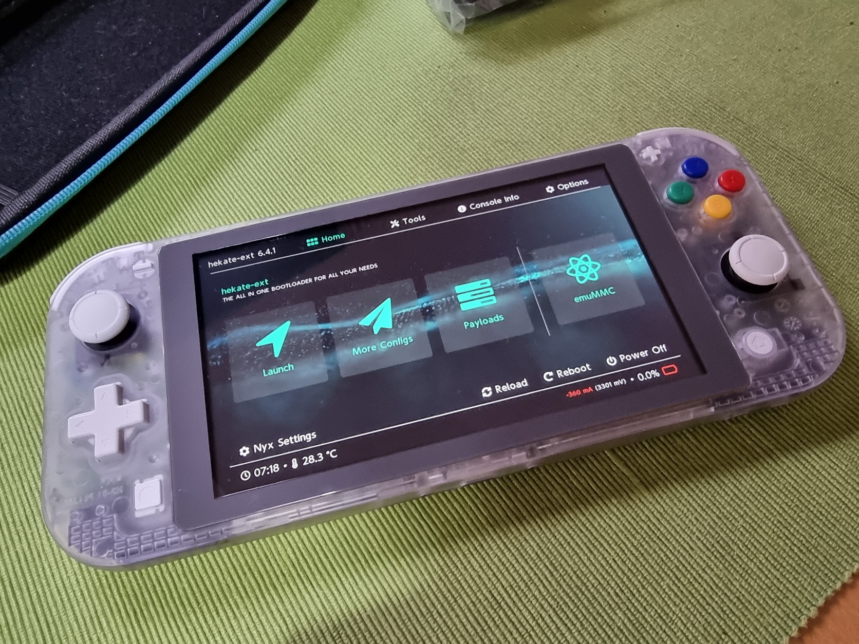 Nintendo Switch Lite - cfw atmosphére 128gb - ingyen foxpost - HardverApró