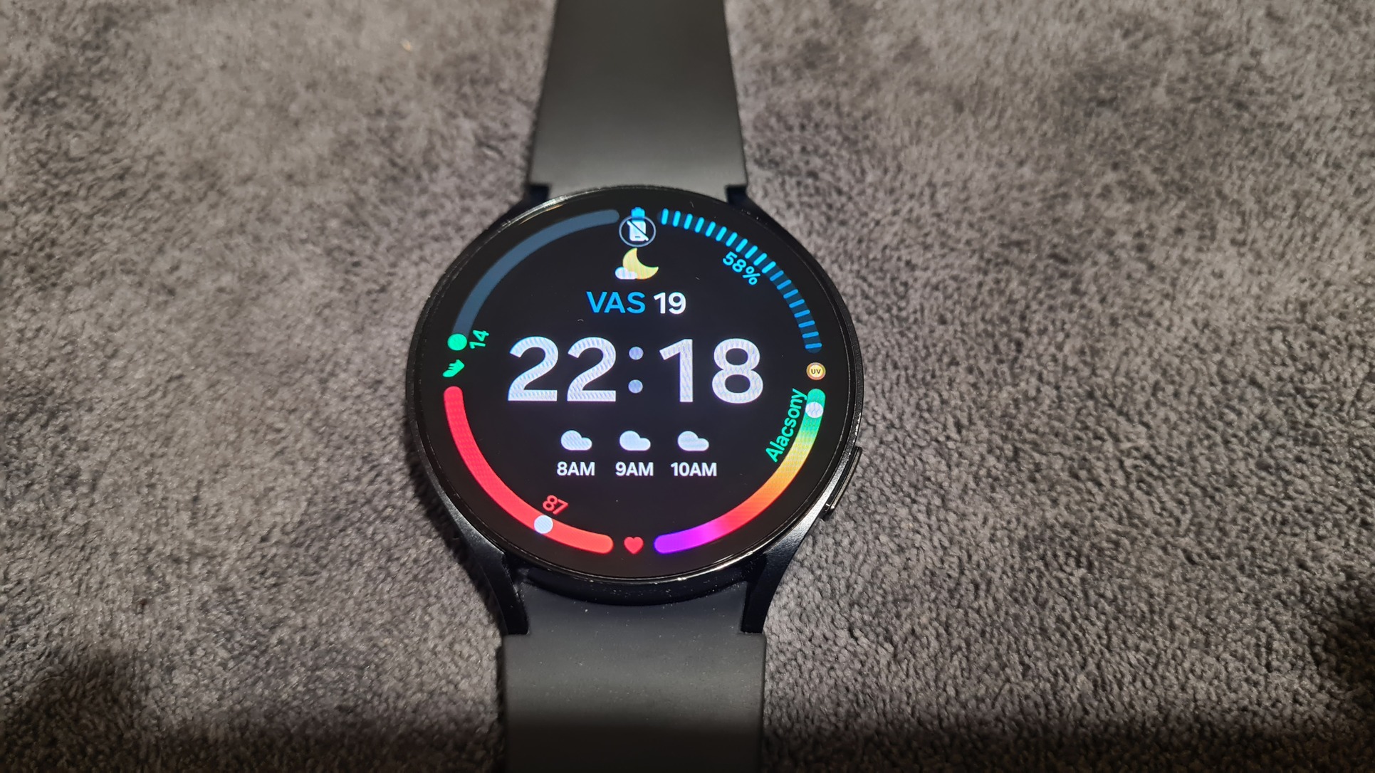 Samsung Galaxy Watch 6 44mm LTE (fekete, SM-R945) - HardverApró