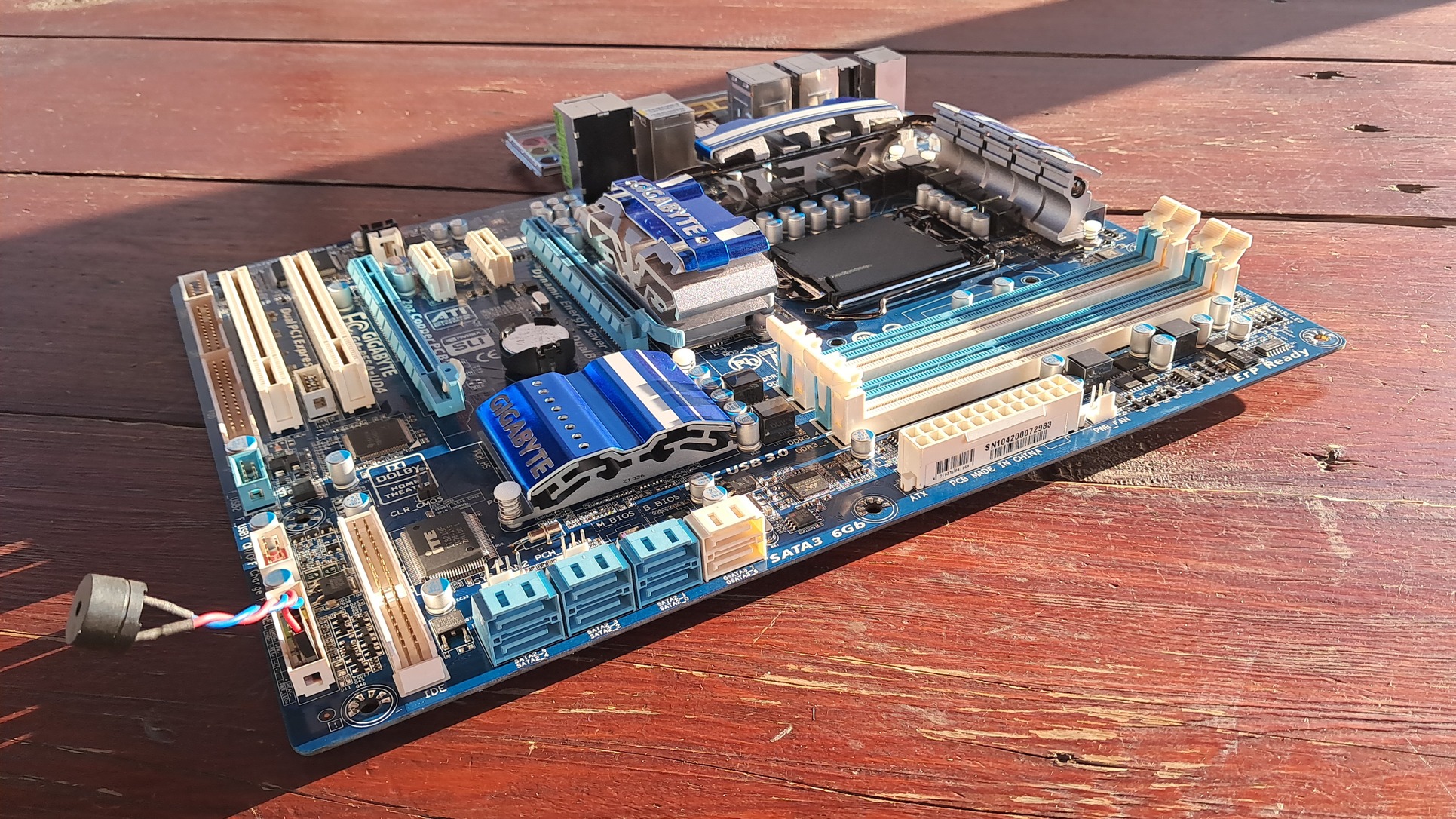 Gigabyte, P55, LGA1156, LGA 1156, ddr3, alaplap, hibával - HardverApró