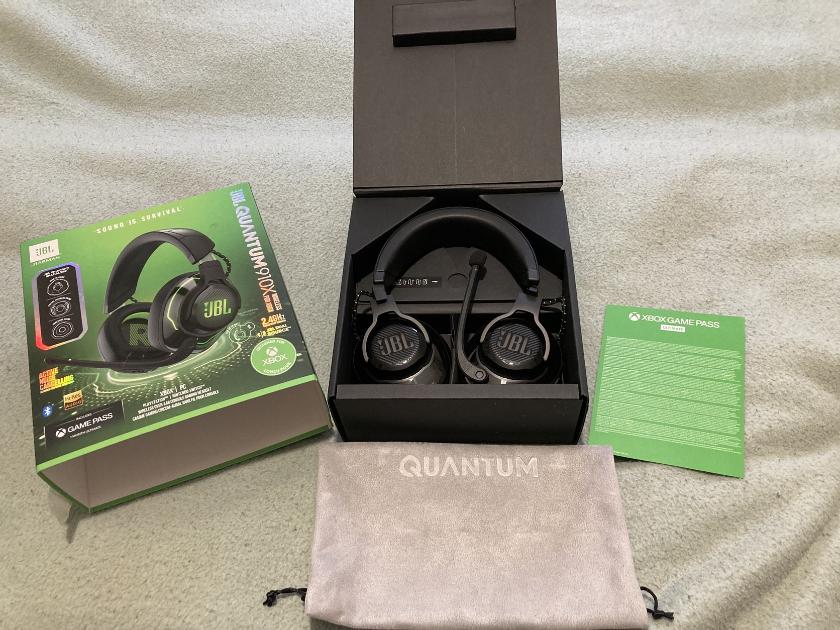 JBL Quantum 910X wireless gamer fejhallgató - HardverApró