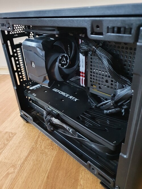 ITX GAMER! Ryzen 5 5600X/ RTX 3070 8GB/ 32GB RGB/ 1TB NVMe/ B550I AC ...