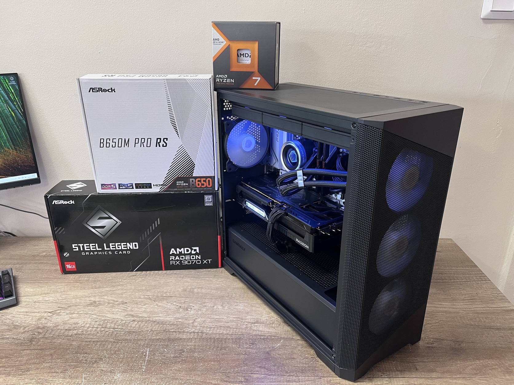 Destroyer GamerPc - Ryzen 7800X3D/RX9070XT 16GB Új 4K Gamer - HardverApró