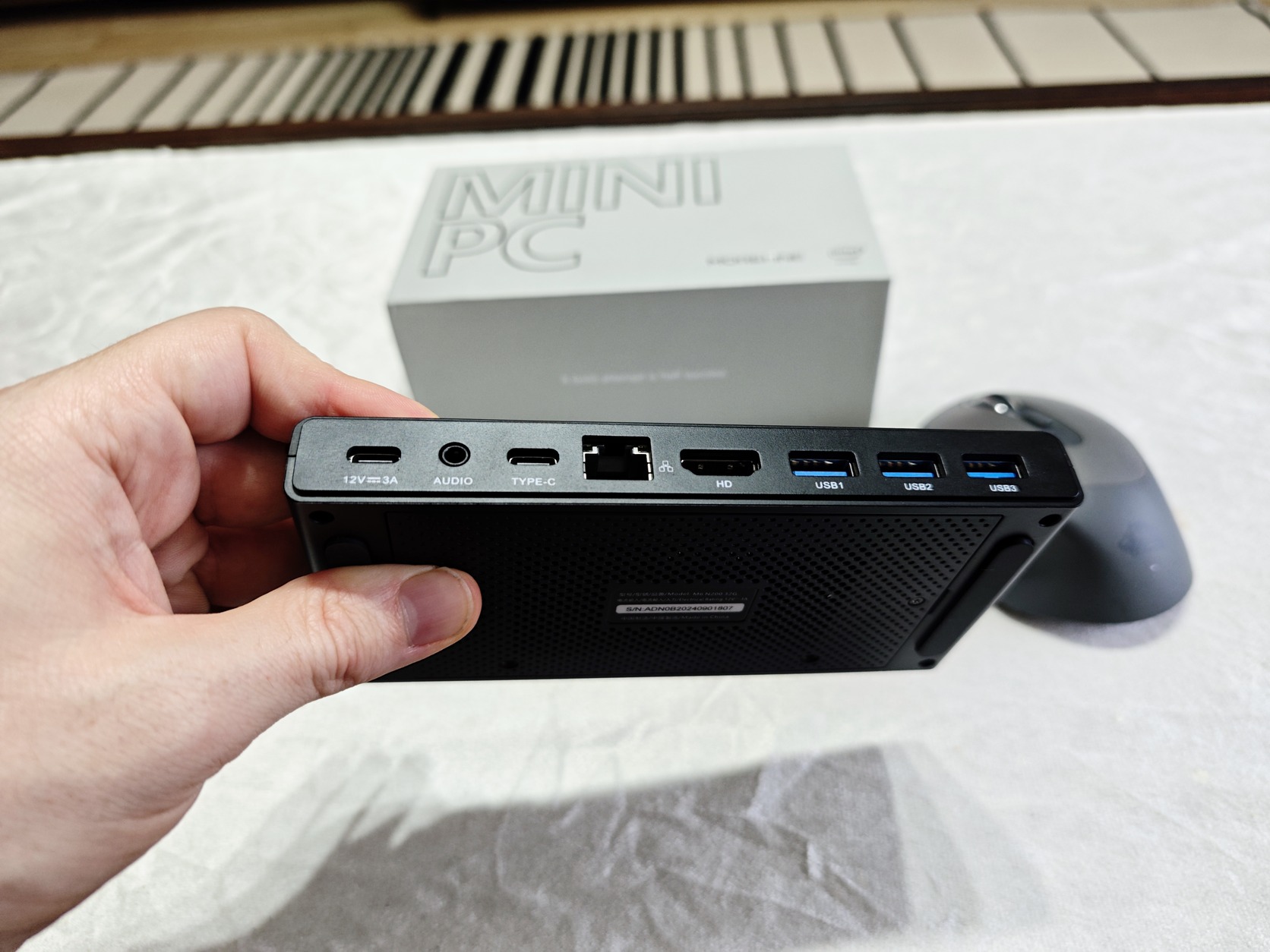 Eladó egy Morefine M6 mini PC Intel N200 processzorral, 32GB RAM, 256GB ...