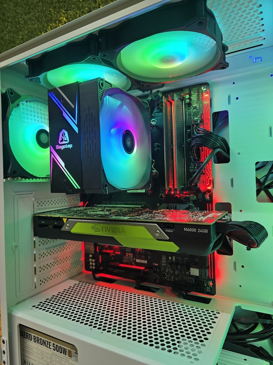 Asztali PC , i7 7700K , 24GB VGA , 16GB DDR4 , 512GB NVMe - HardverApró