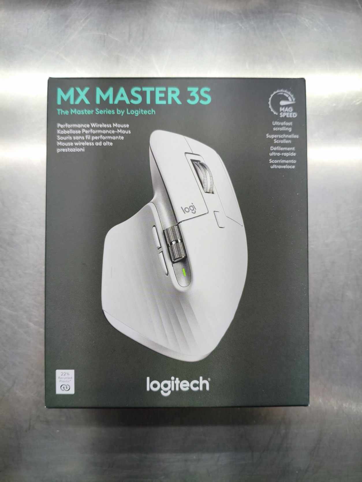 LOGITECH MX MASTER 3S Pale Gray. Bontatlan! - HardverApró