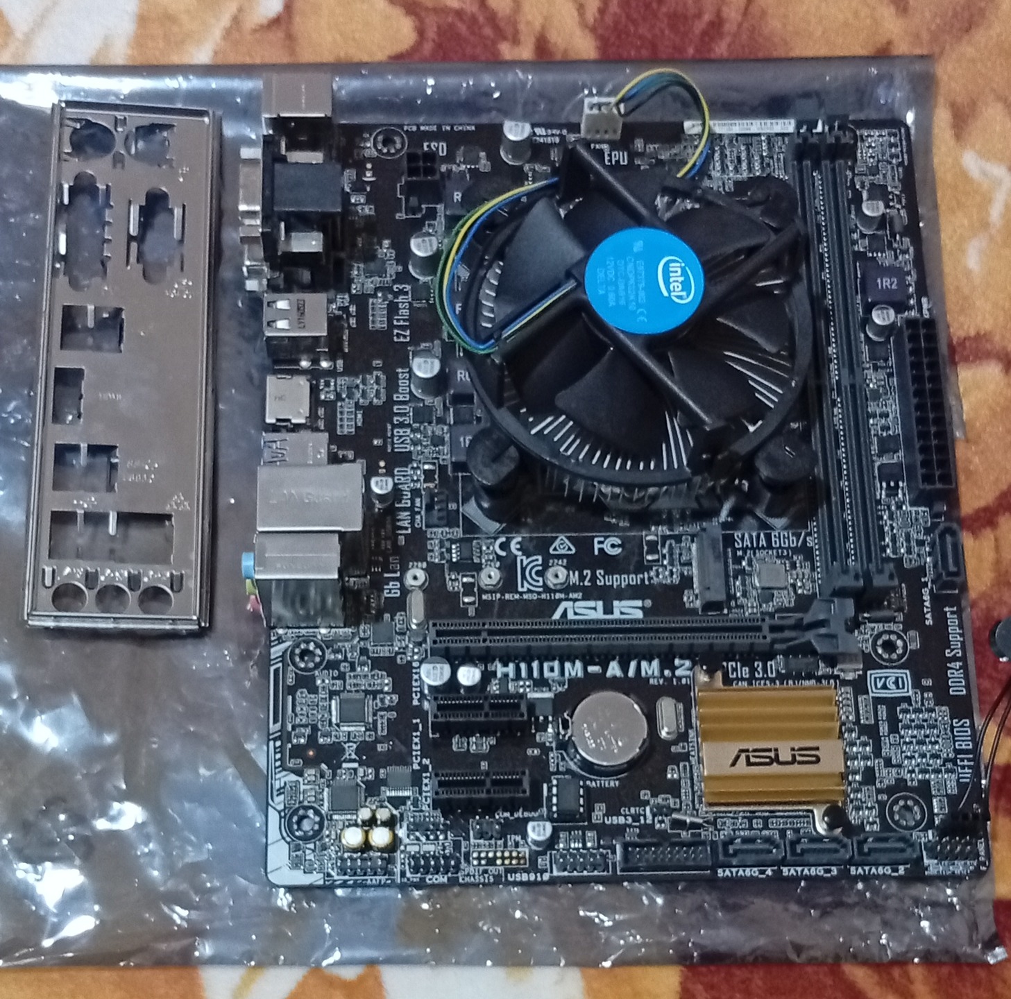 Asus H110-A/M.2+Intel i3 6100 - HardverApró