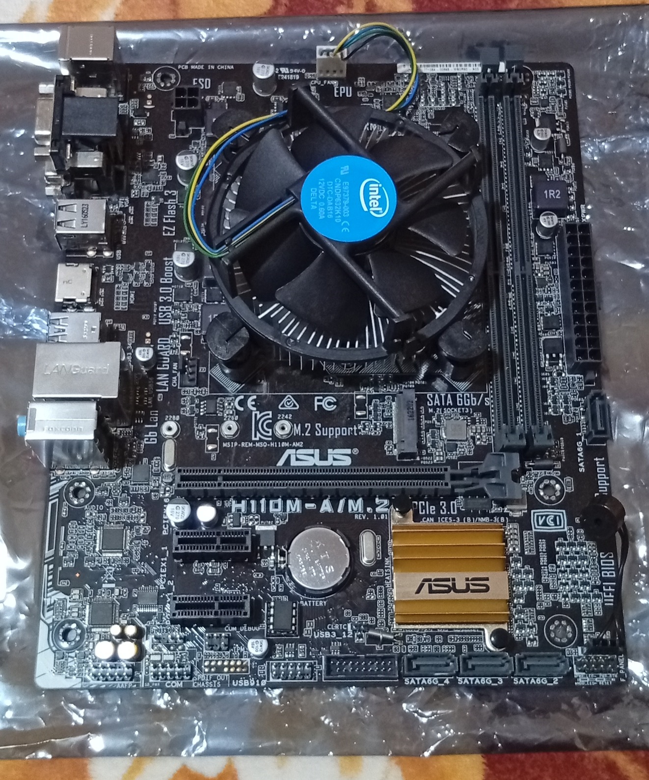 Asus H110-A/M.2+Intel i3 6100 - HardverApró