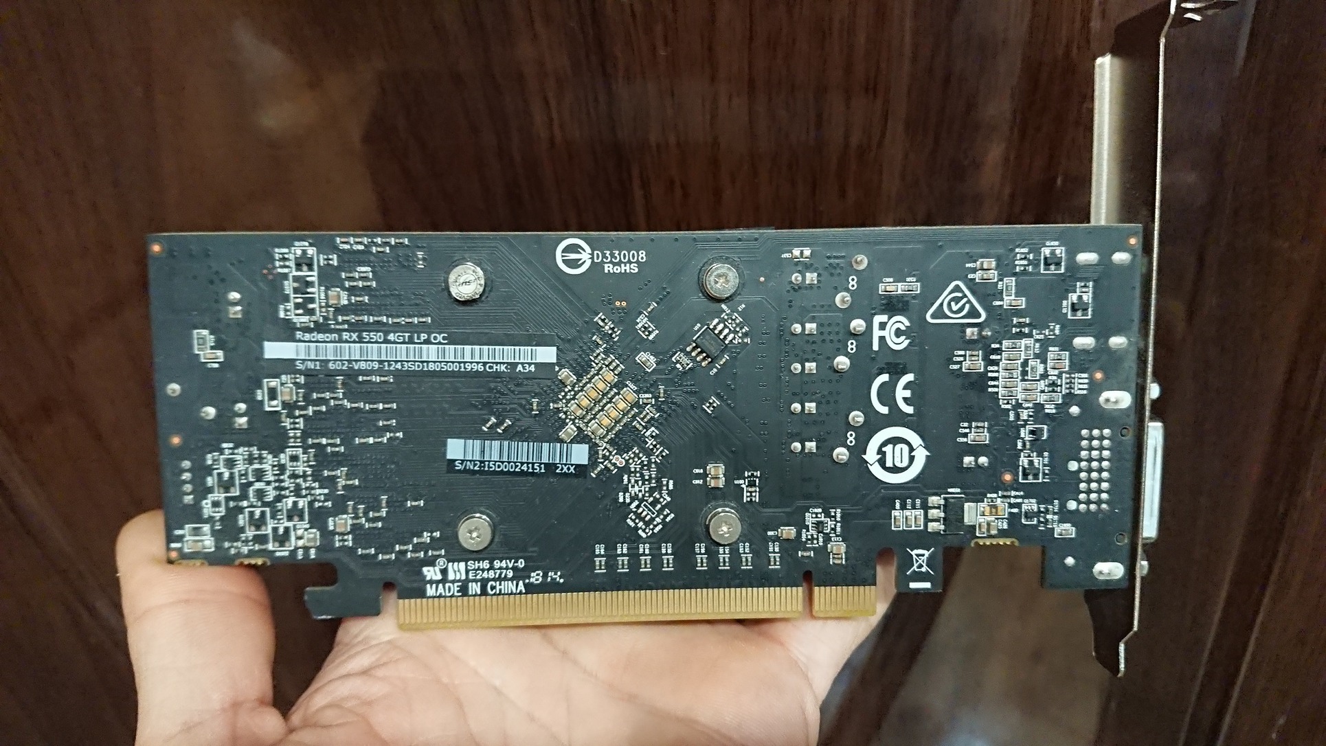 MSI Radeon RX 550 LP 4GB GDDR5 128bit - HardverApró