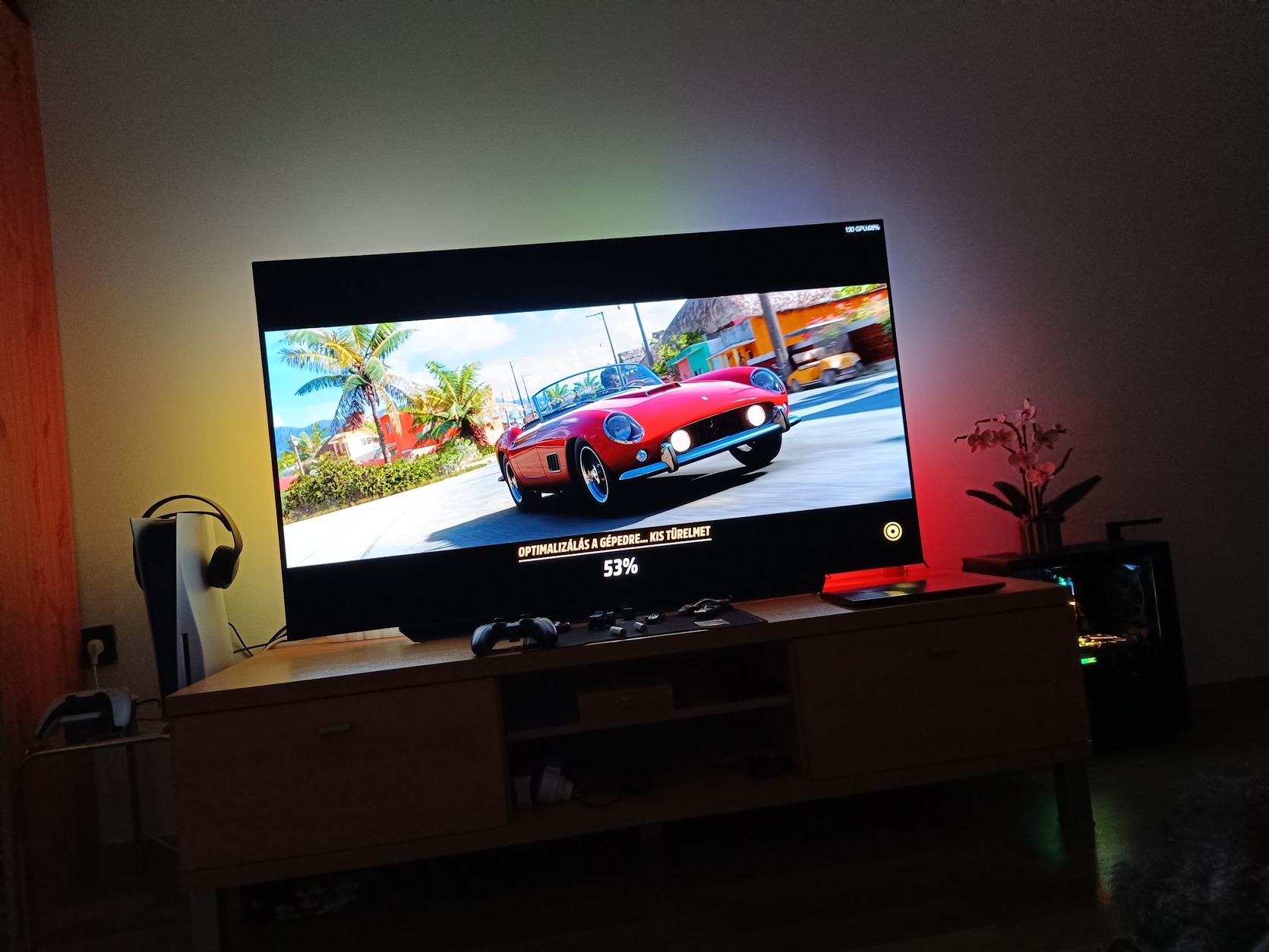 LG OLED 65C9 4K 120Hz + Govee háttérvilágítás - HardverApró