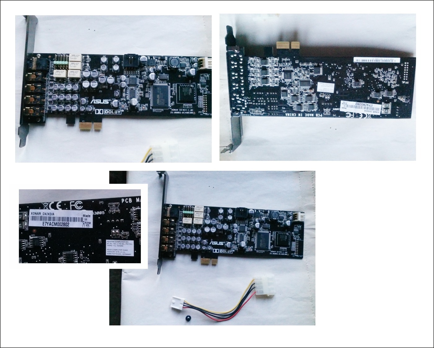 Asus Xonar DX 7.1 Hangkártya eladó - HardverApró