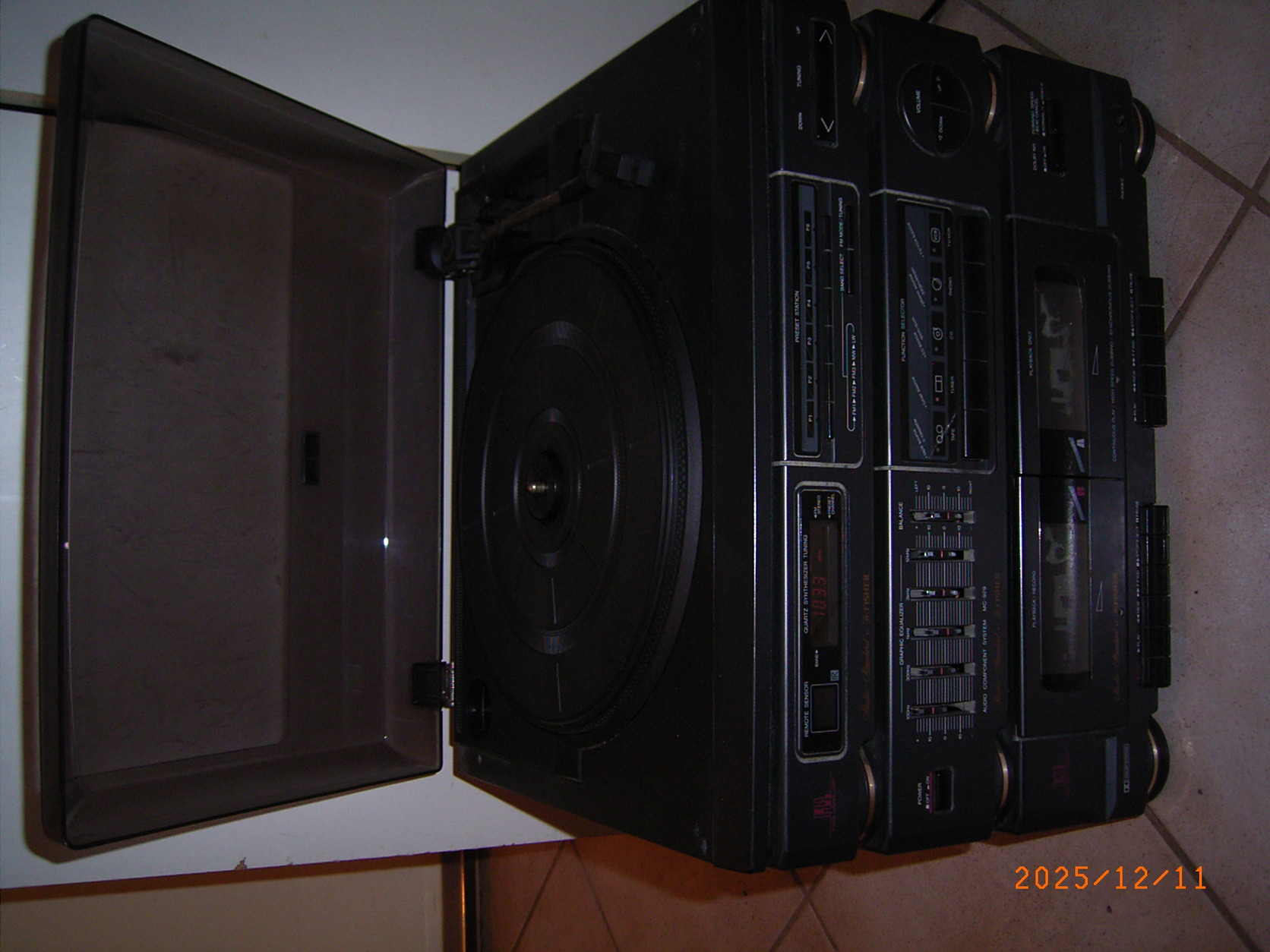 Fisher Studio Standard Hi-fi torony music center eladó - HardverApró