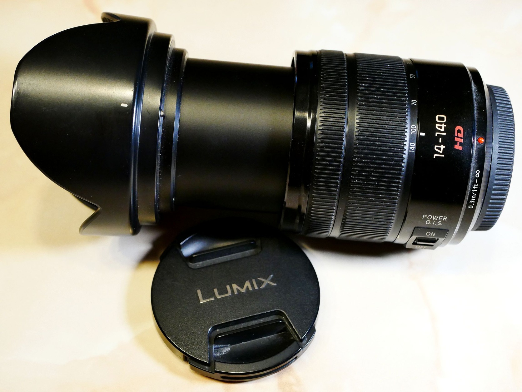 Panasonic Lumix G Vario 14-140 mm F/3.5-5.6 Power OIS objektív ...