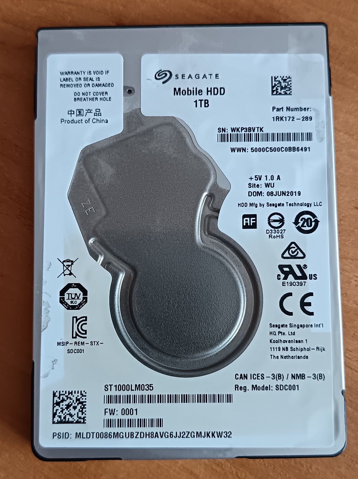 Seagate 1 Terra 2.5" HDD 100/100 - HardverApró