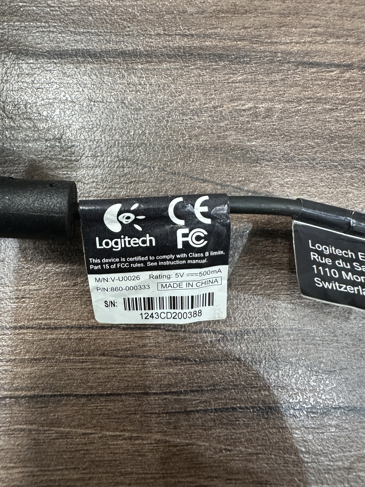 Logitech C170 webkamera - HardverApró